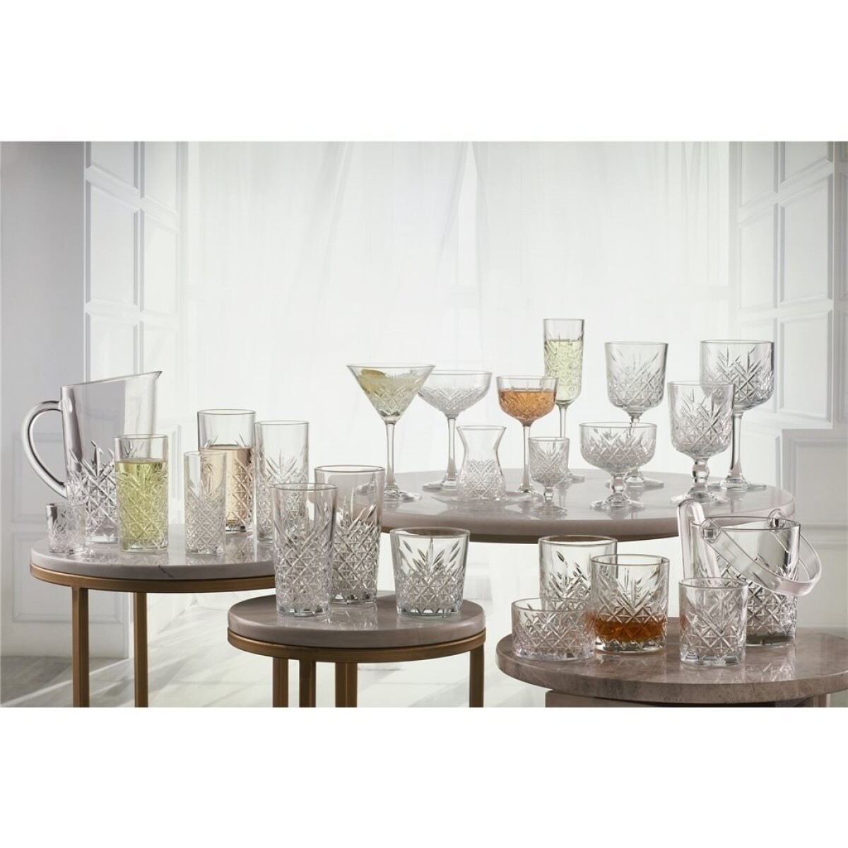 SET 4 COPA TIMELESS 160CC PASABAHCE — Deco Hogar