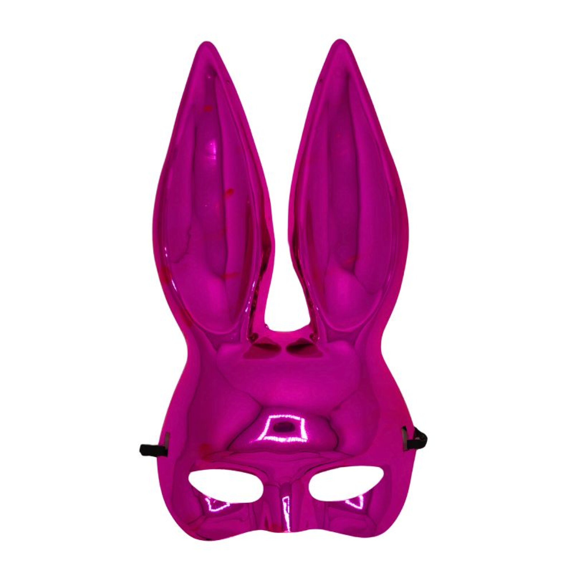 Antifaz Diseño Conejo Metalizado - Fucsia — Casa Fessta