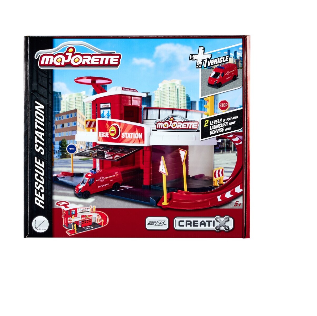 Majorette - Creatix Estación de Rescate. Incluye Vehiculo - Varios — Boomerang
