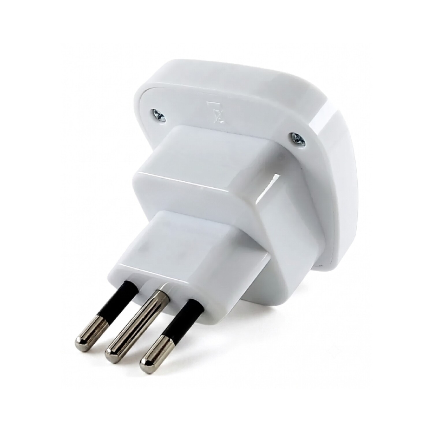 Adaptador Universal 2P+T 10A Blanco — Serlux