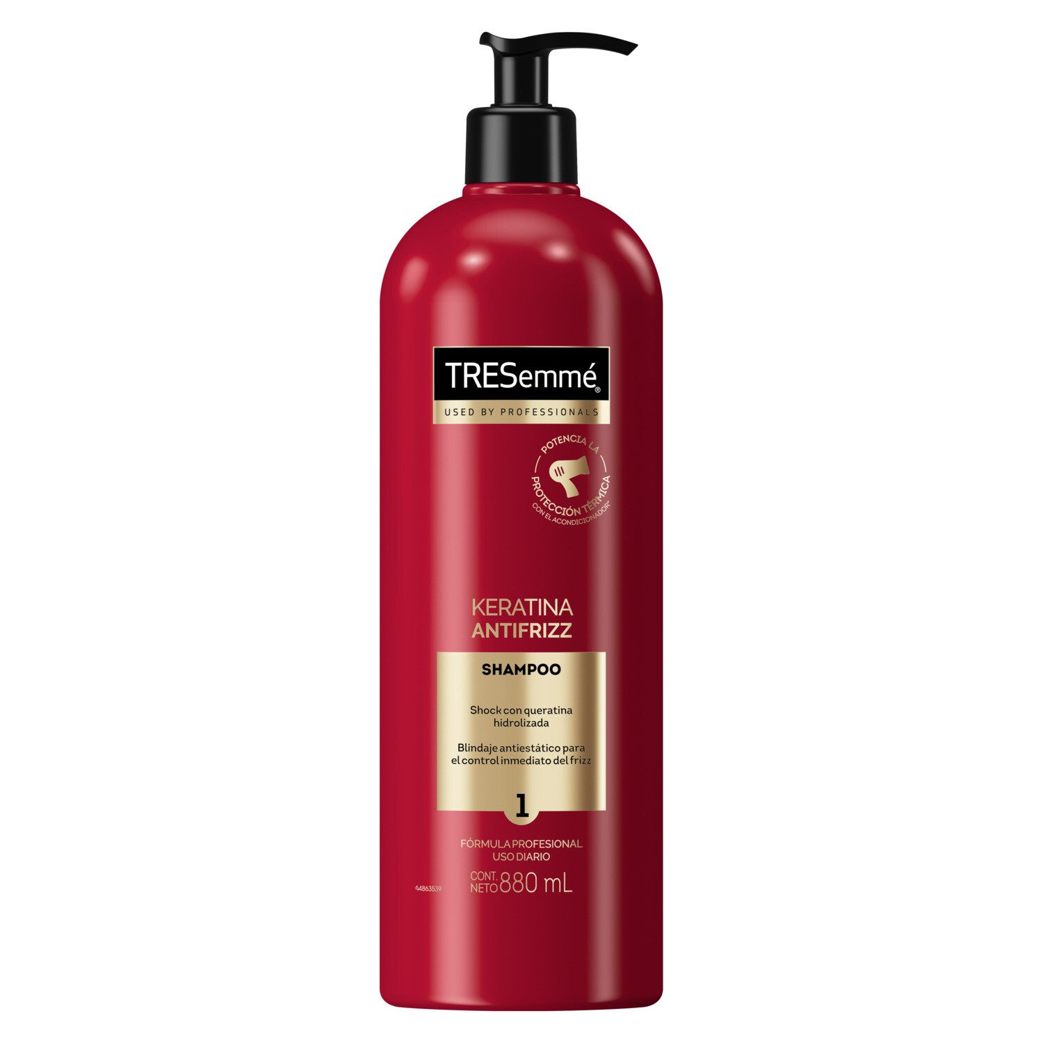 Tresemme Shampoo Keratina AntiFrizz 880ml — San Roque