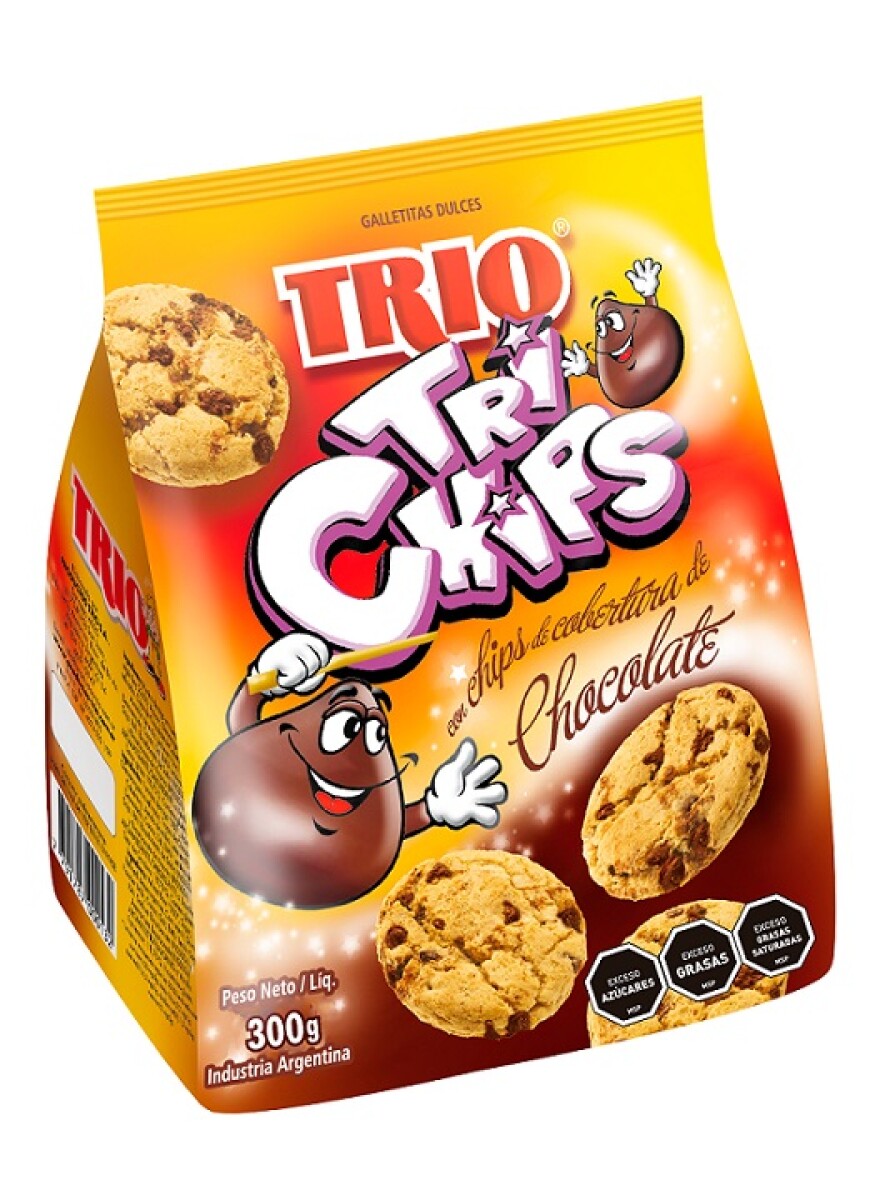 GALLETA TRIO 300G TRICHIPS — El Clon