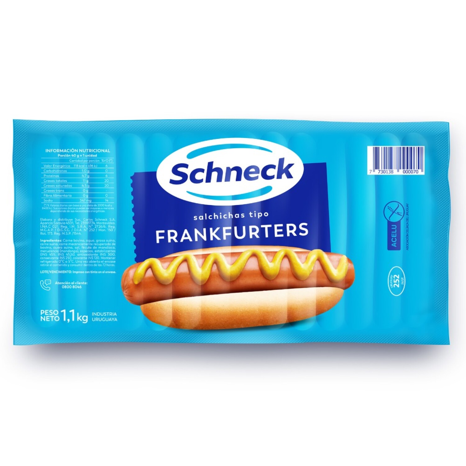PANCHOS SCHNECK CORTOS X 27 — Hola Congelados