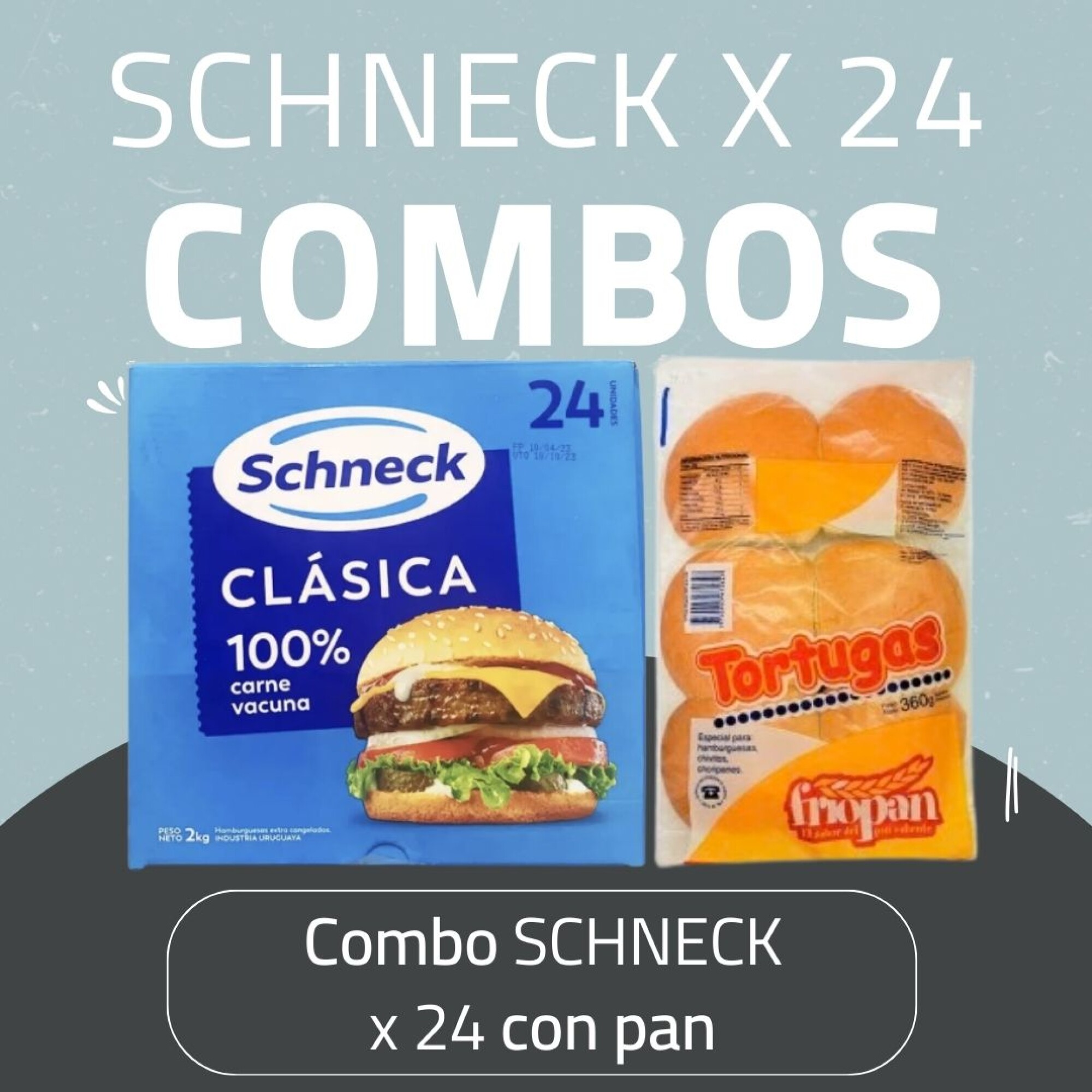 COMBO SCHNECK X 24 PAN — Hola Congelados