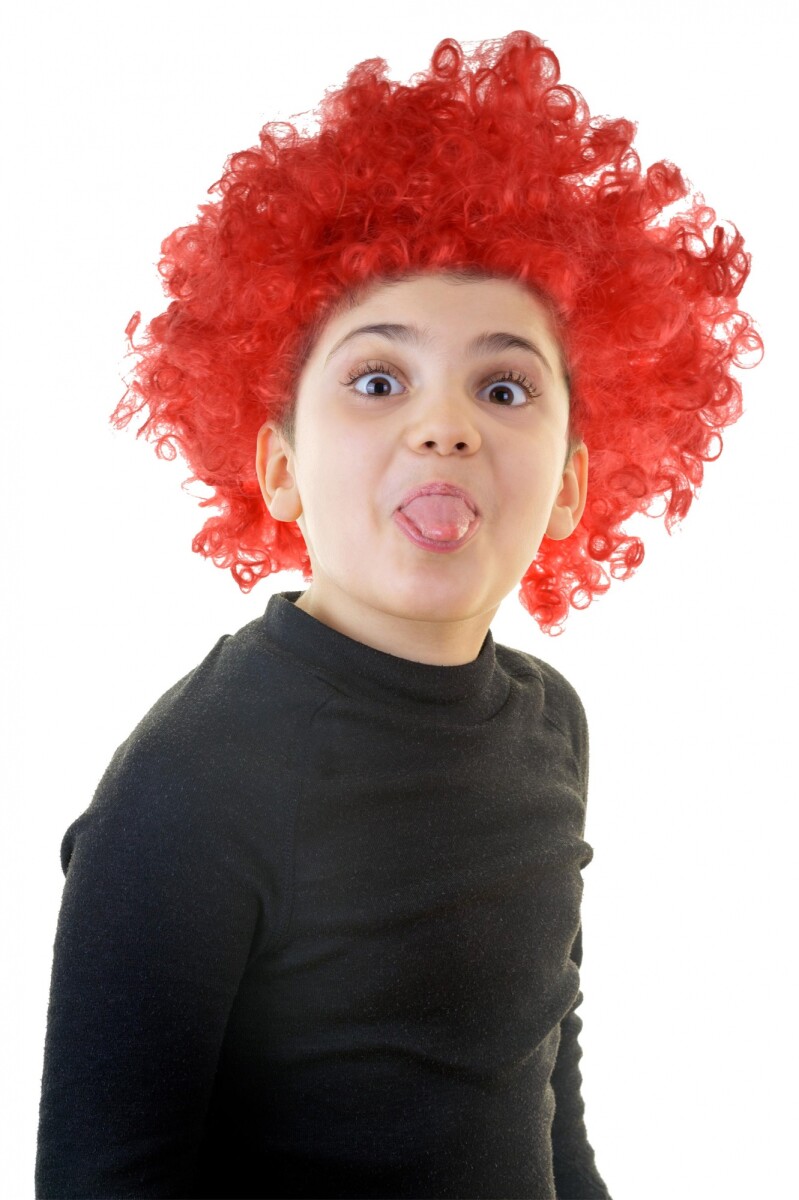 Peluca con Rulos — El Clon