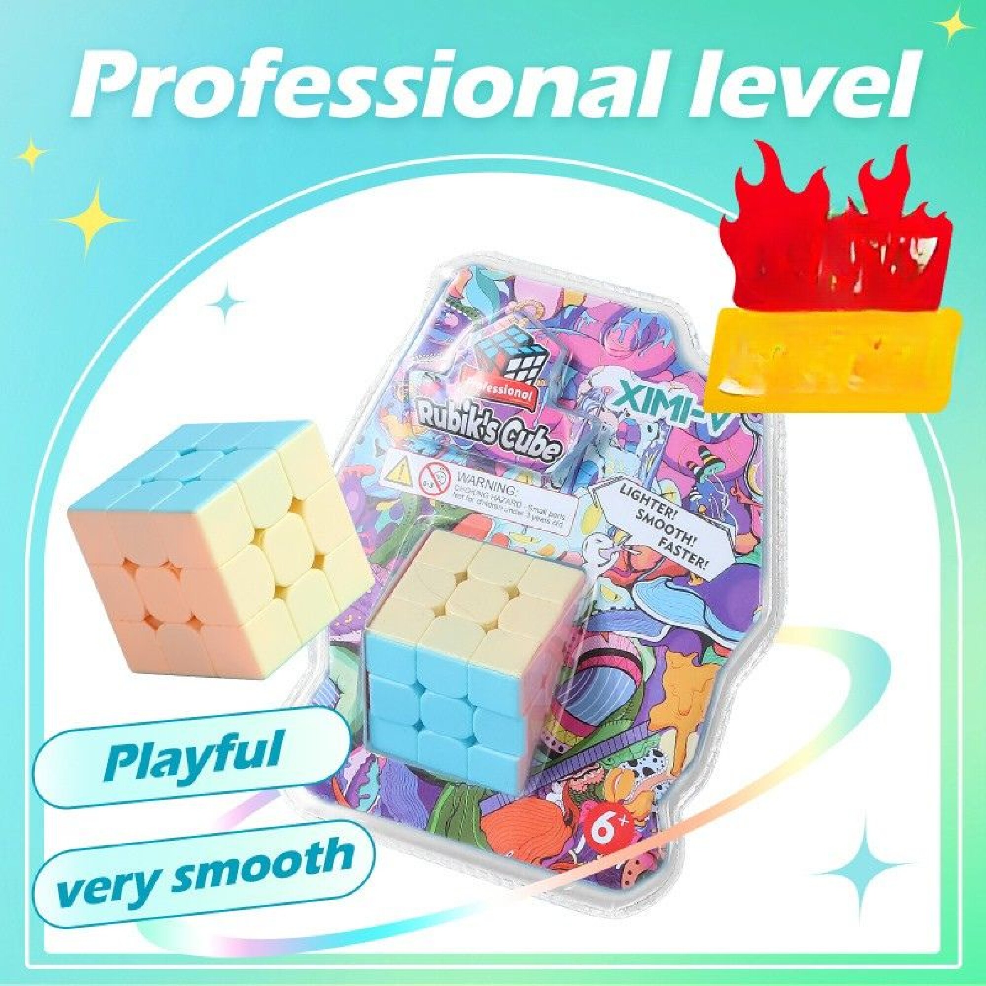 Cubo Rubik Colores Pastel - 3x3 - Macaron — Ximi Vogue