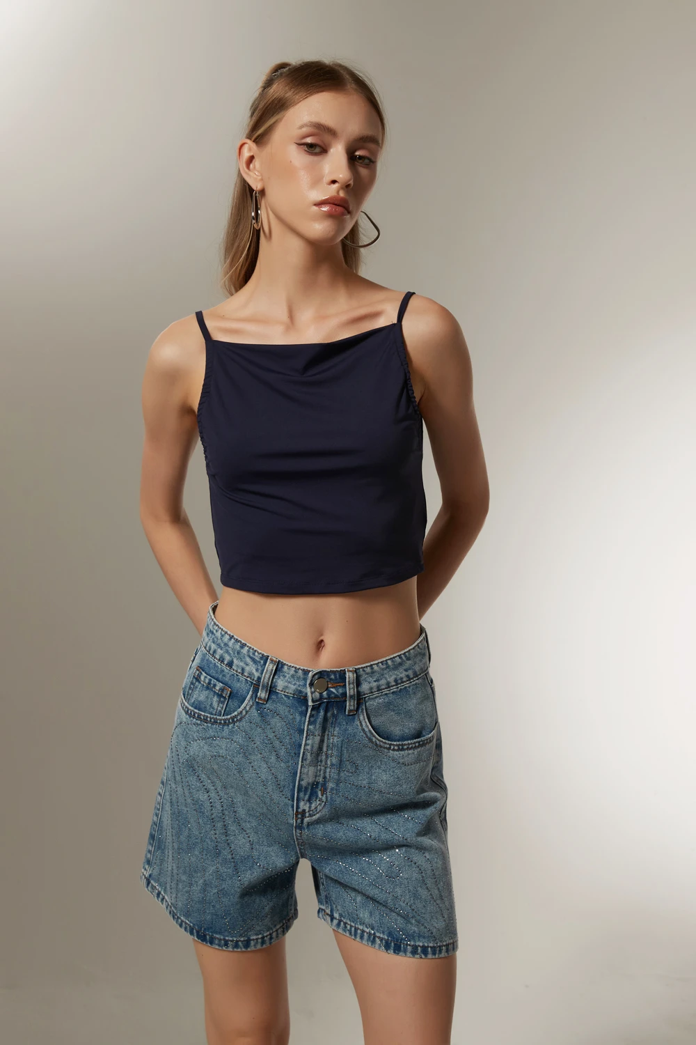 Tops Elopay - Azul Marino — Indian