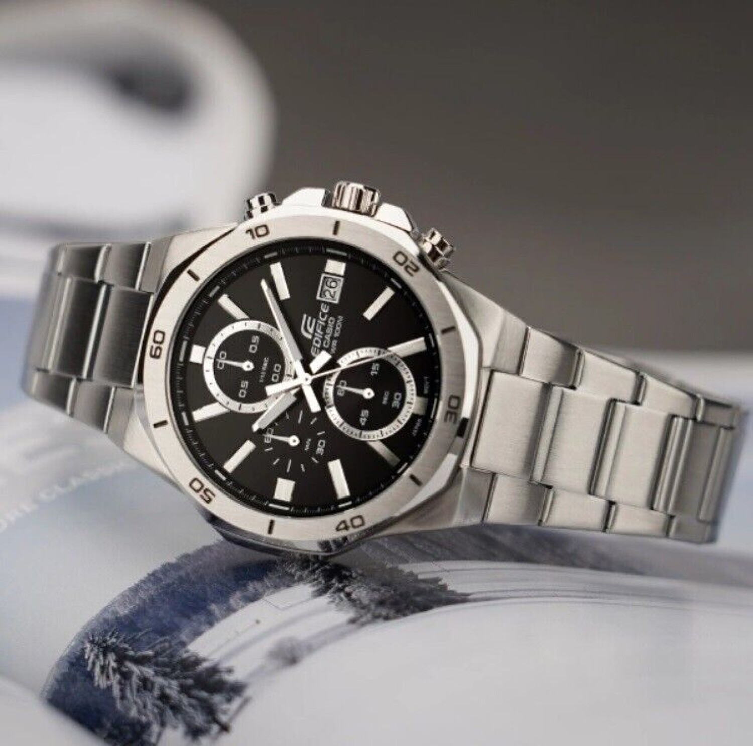 Casio Edifice - EFV640D-1A — La hora exacta