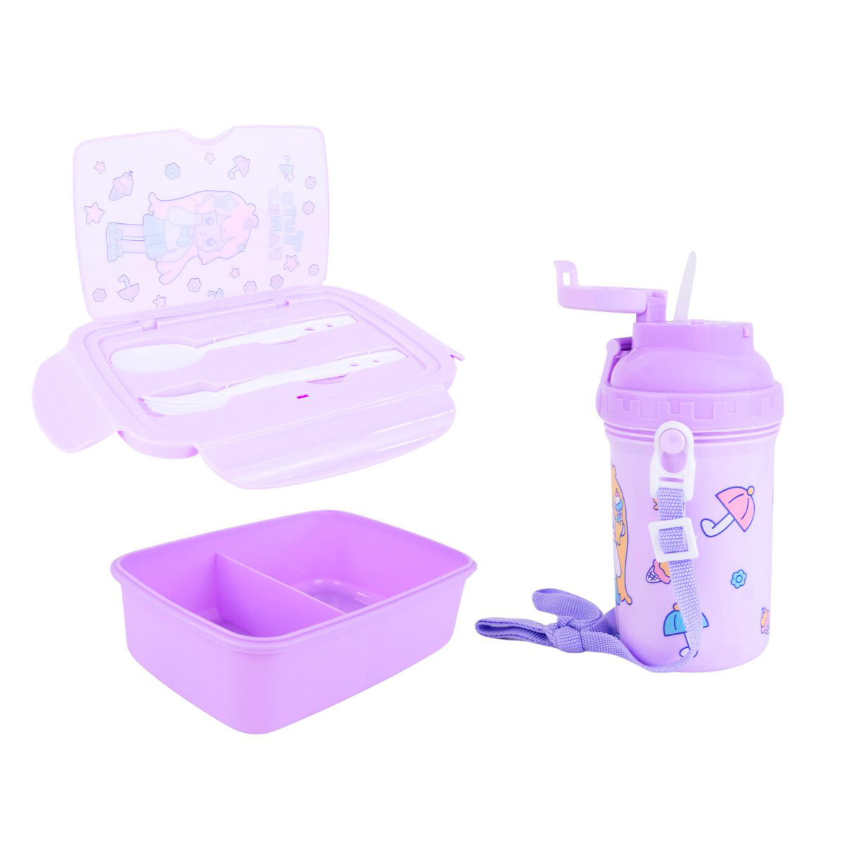 Lunchera escolar set — El Clon