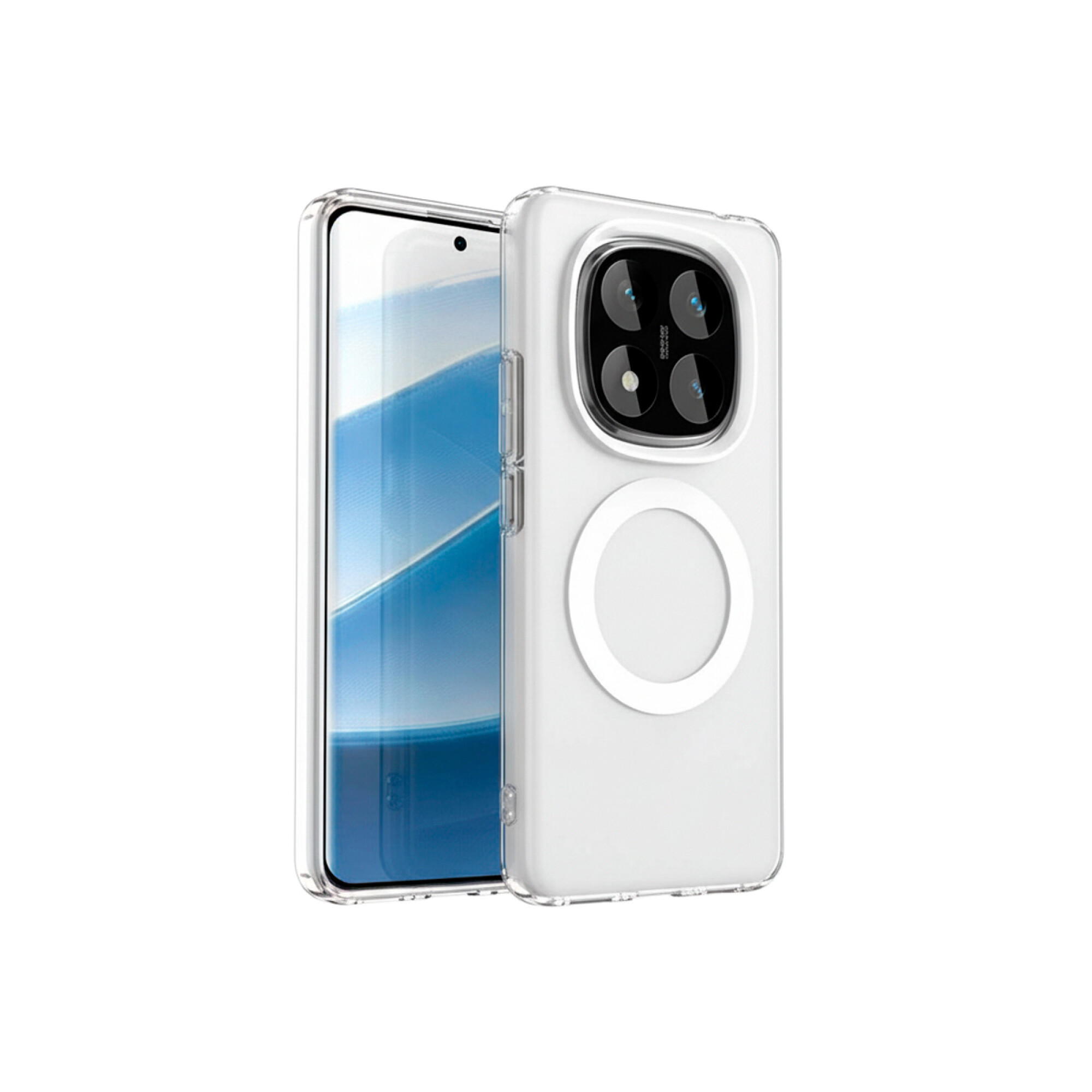 Protector para Xiaomi Redmi Note 14 Pro 5G MagSafe blanco — Cellular Center