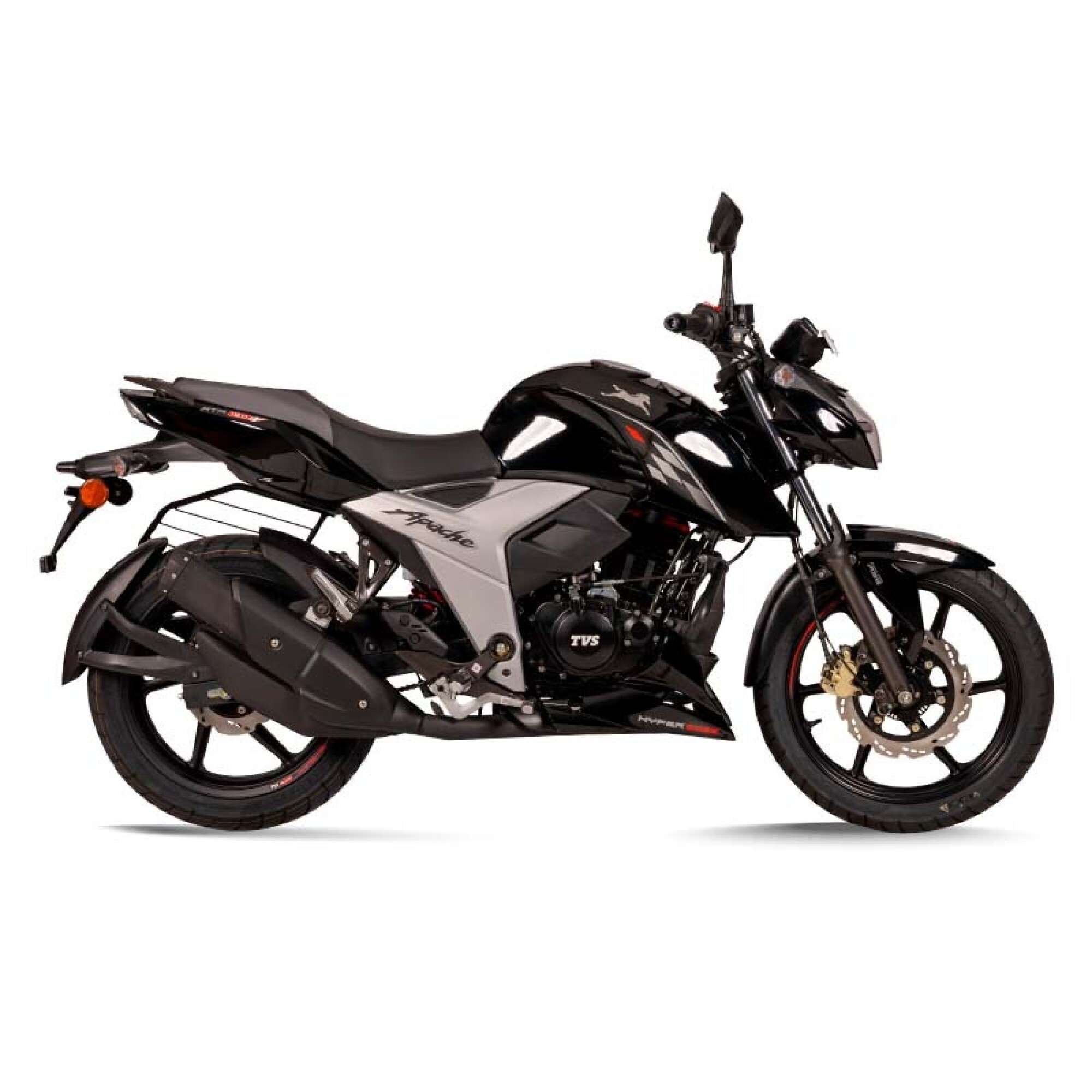 TVS Apache RTR 160 4V - Negro - Reserva — Bike Up