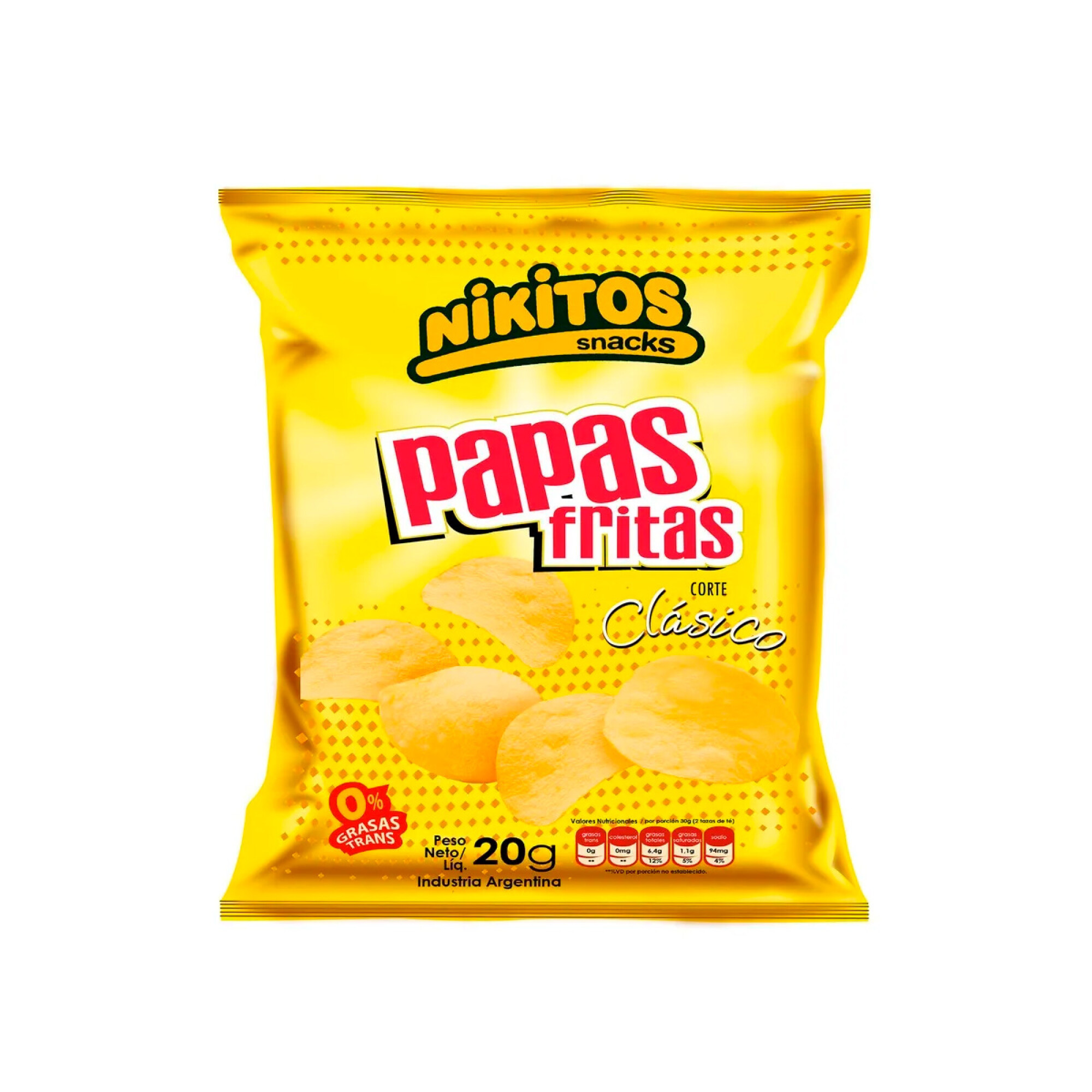 PAPAS NIKITOS 20GRS TRADICIONAL — Suchina