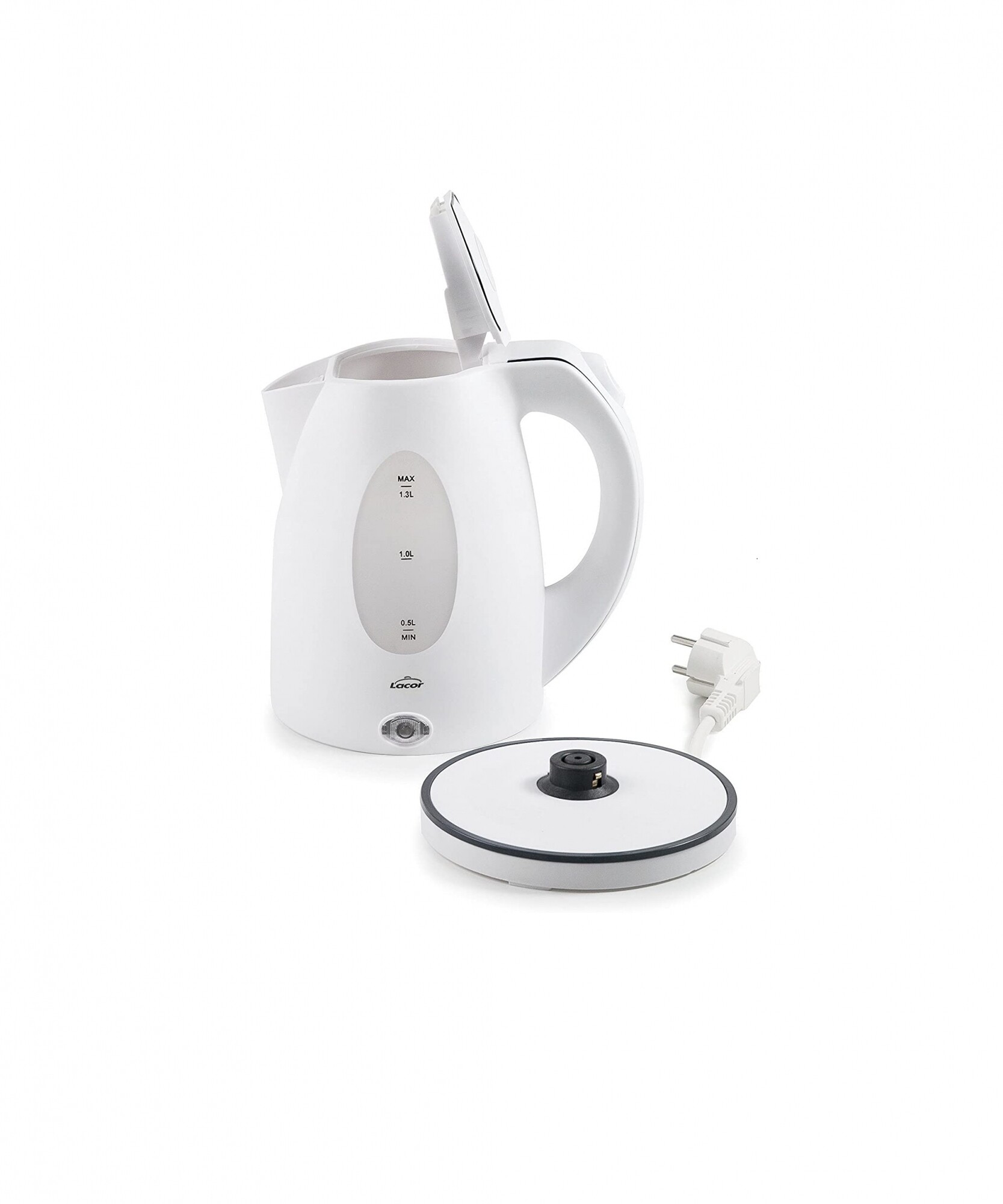 Jarra eléctrica blanca — Amo cocinar