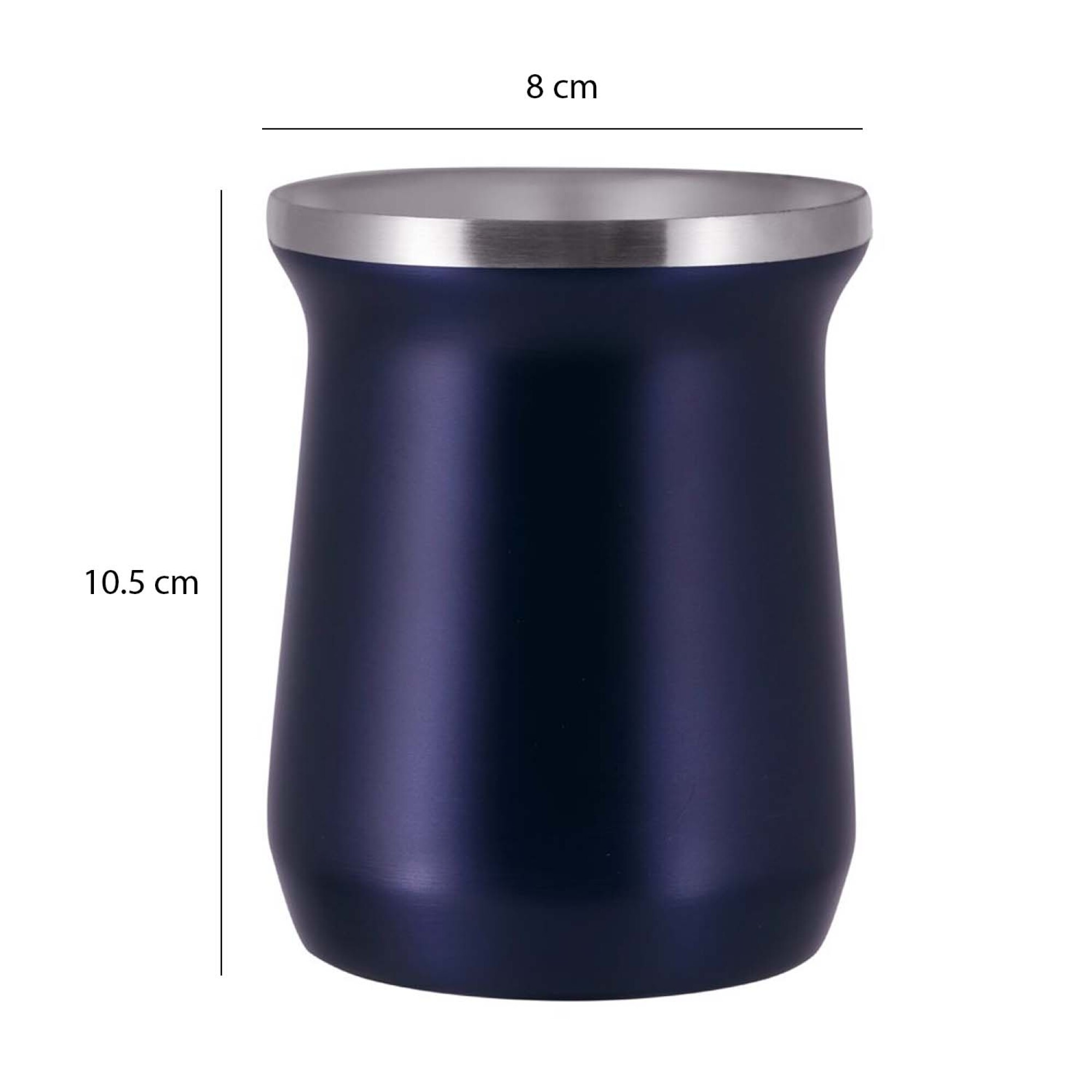 Mate en Acero Inoxidable de Doble Pared 230ml Selecta - Azul — HTS