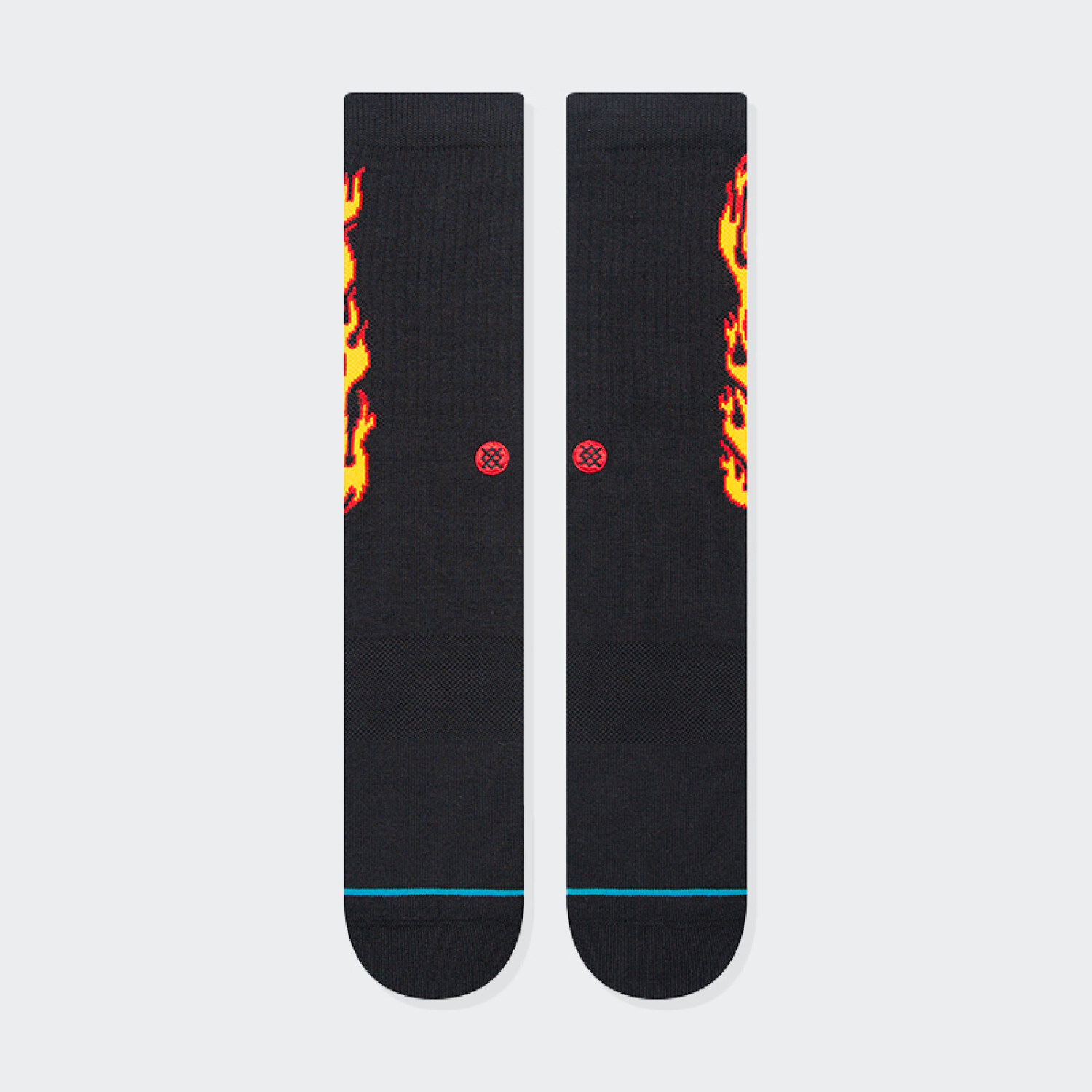 Medias Stance Flammed - Negro — Stance