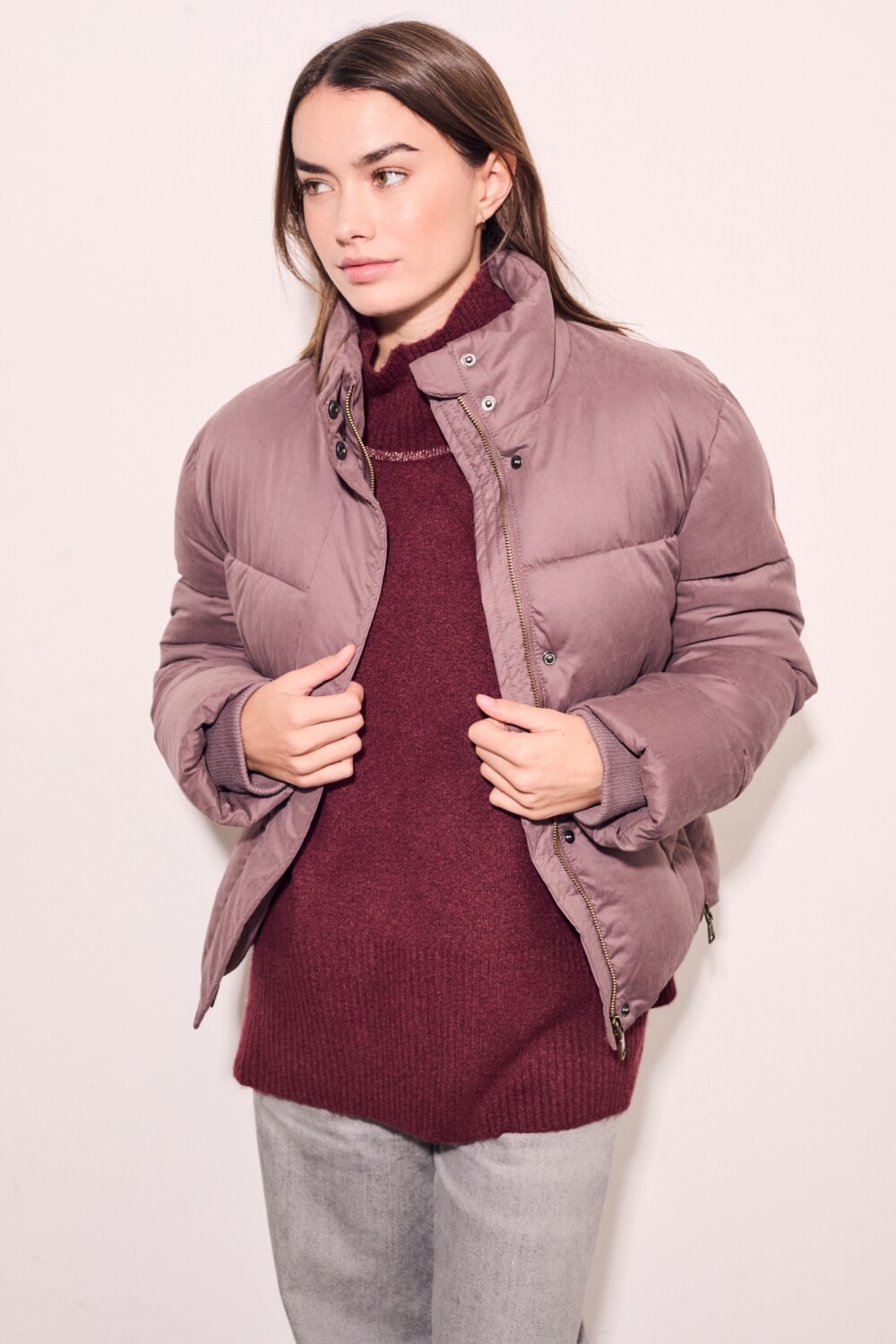 Campera Capitoneada - Bordo — Lemon