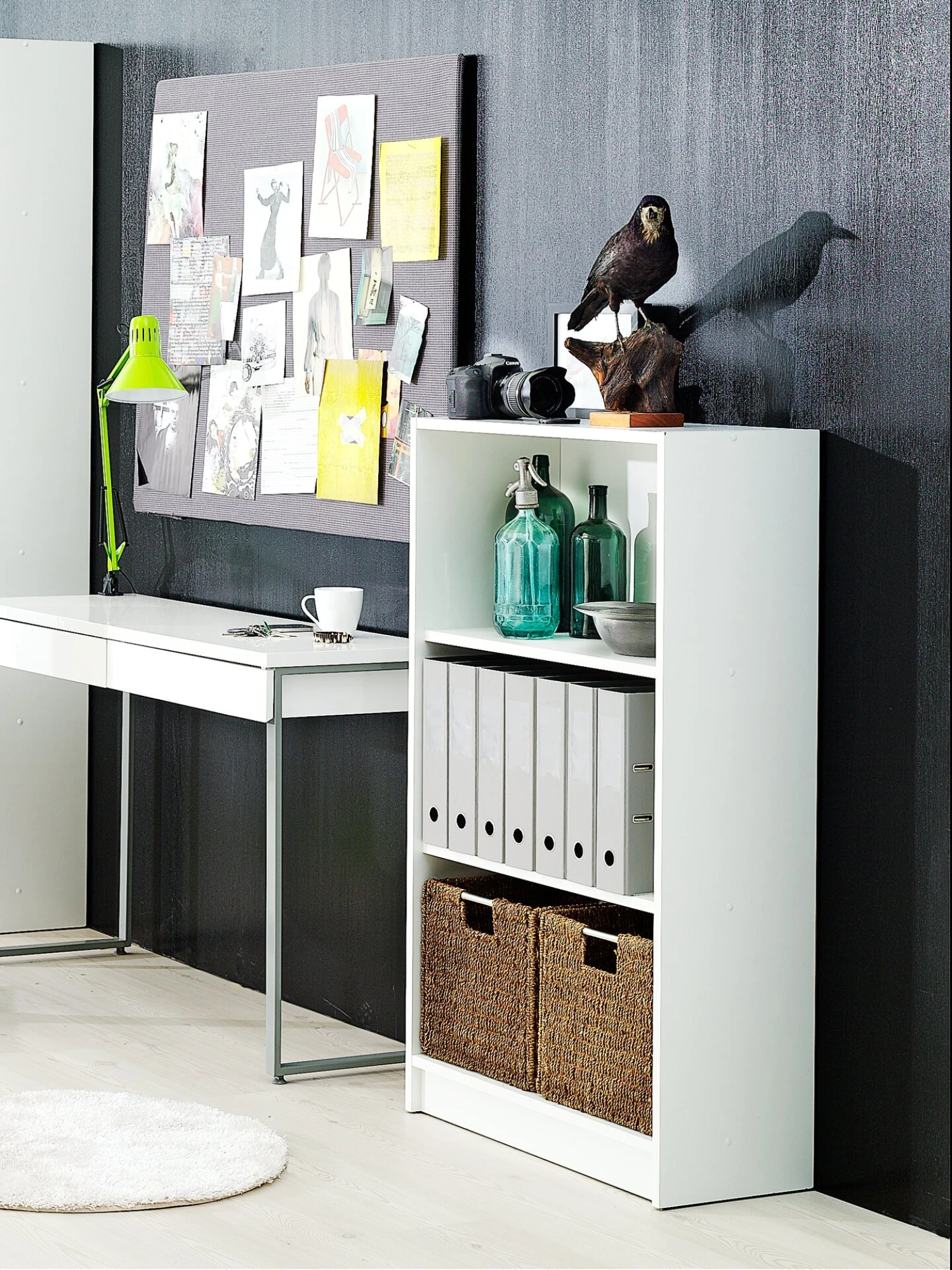 Librería HORSENS 3 estantes ancha blanco — JYSK