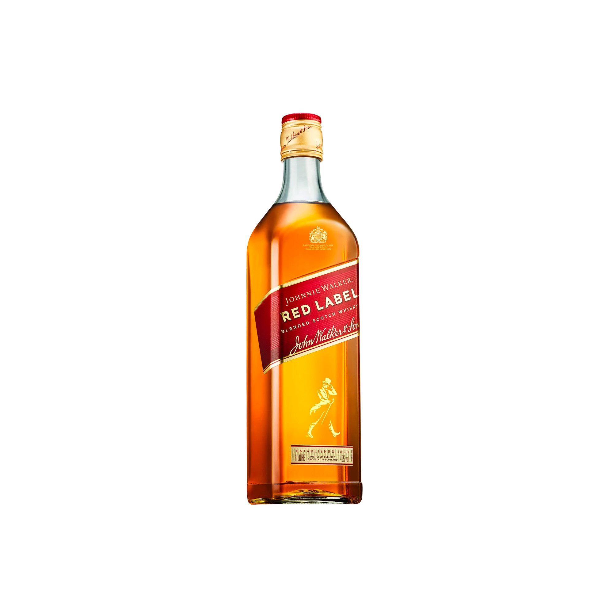 Whisky Johnnie Walker Red Label - 1 Litro — Tienda Soy Santander