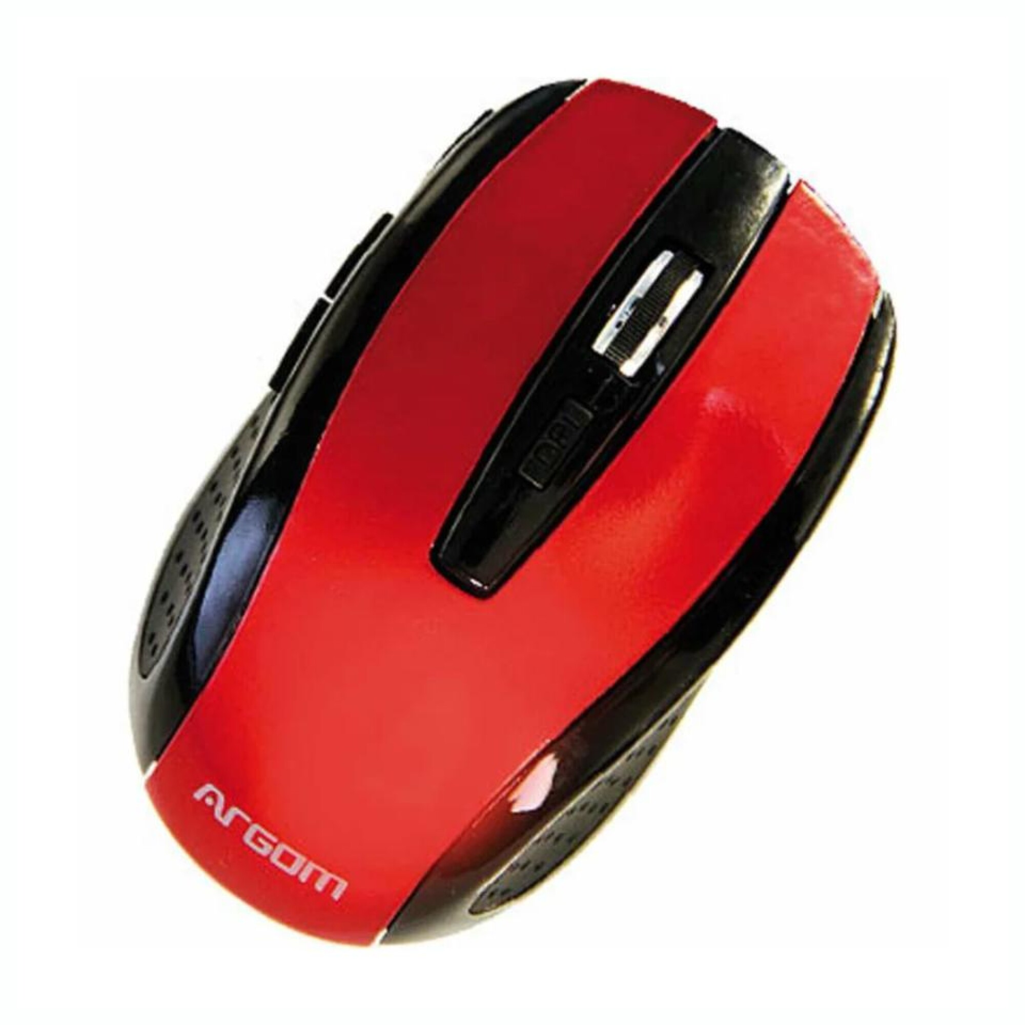 Mouse Inalámbrico ARGOM 2.4Ghz Seis Botones - Red — AMV Store