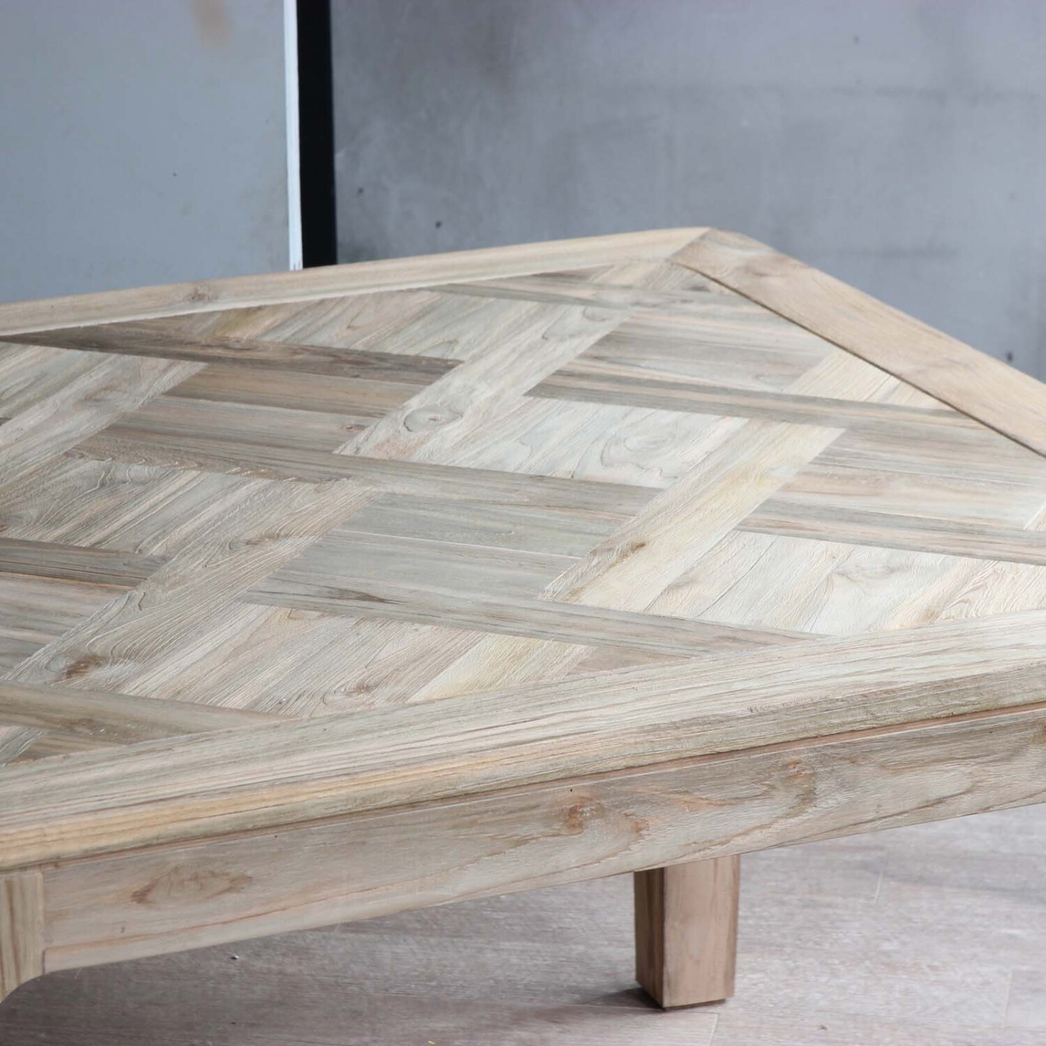 Mesa De Comedor Madera Natural-beige René — Divino