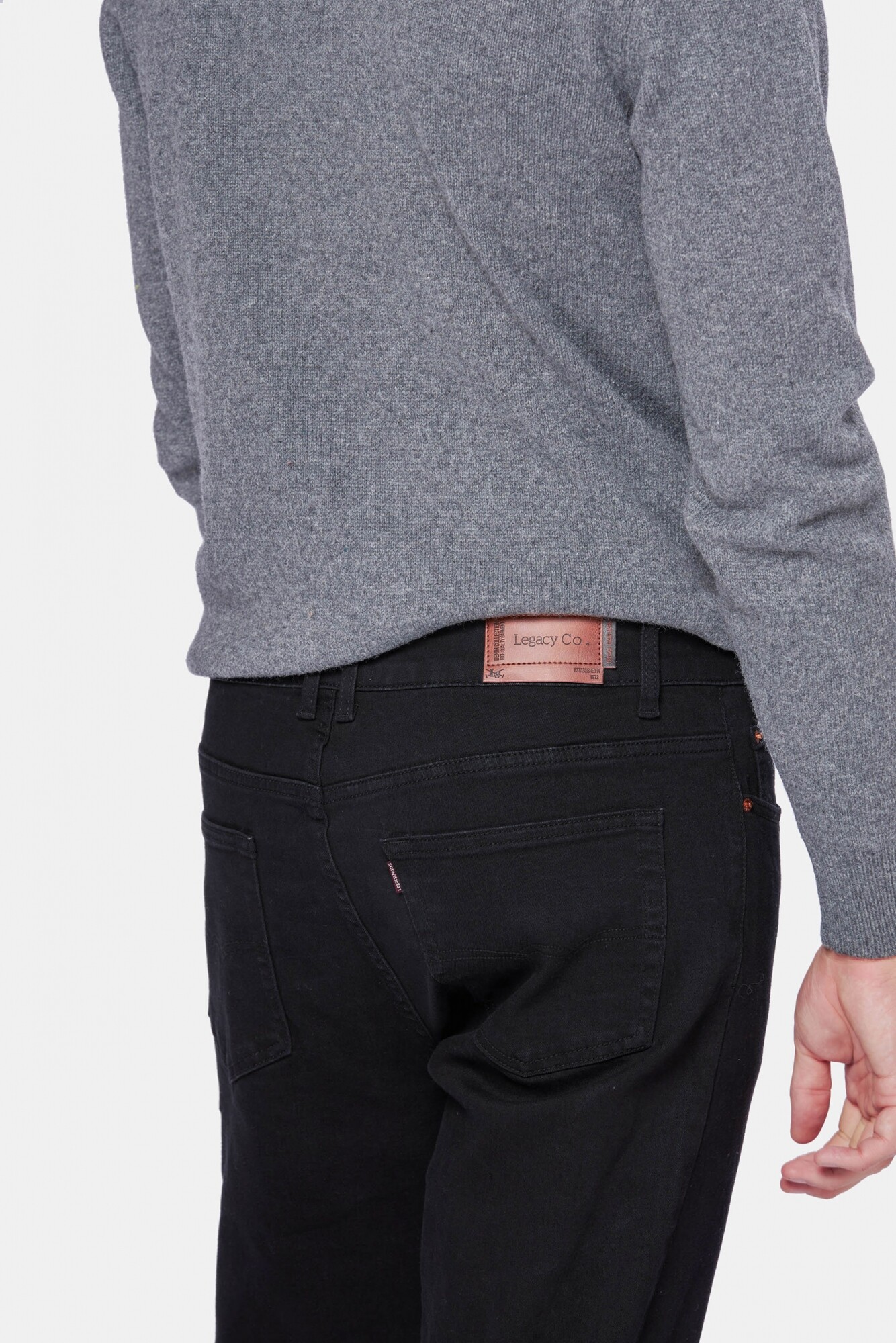 PANTALÓN DE JEAN SKINNY - Negro — Legacy