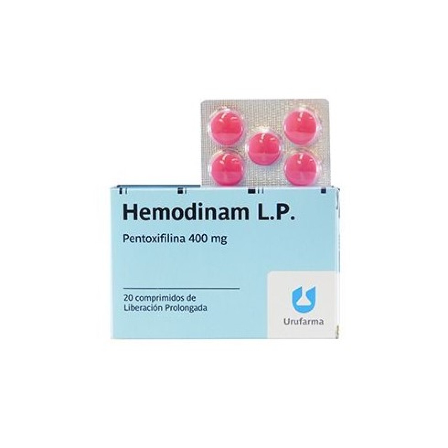 Hemodinam 400mg Lp 20 TAB — San Roque