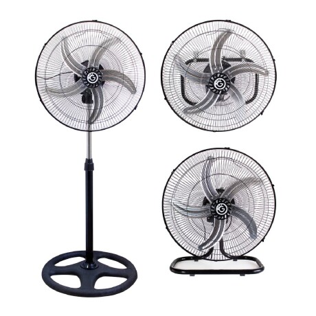 Ventilador 3 en 1 Goldtech 5 aspas metálicas — Electroventas