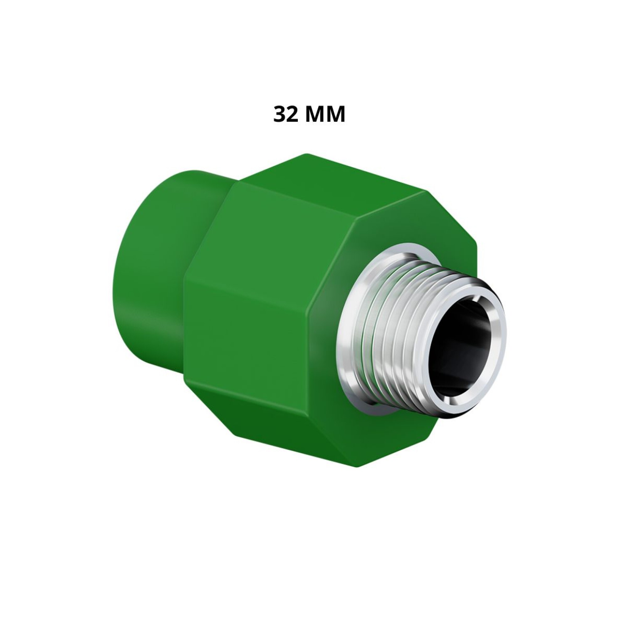Cupla Termofusion Inserto Macho 32mm — El Insuperable