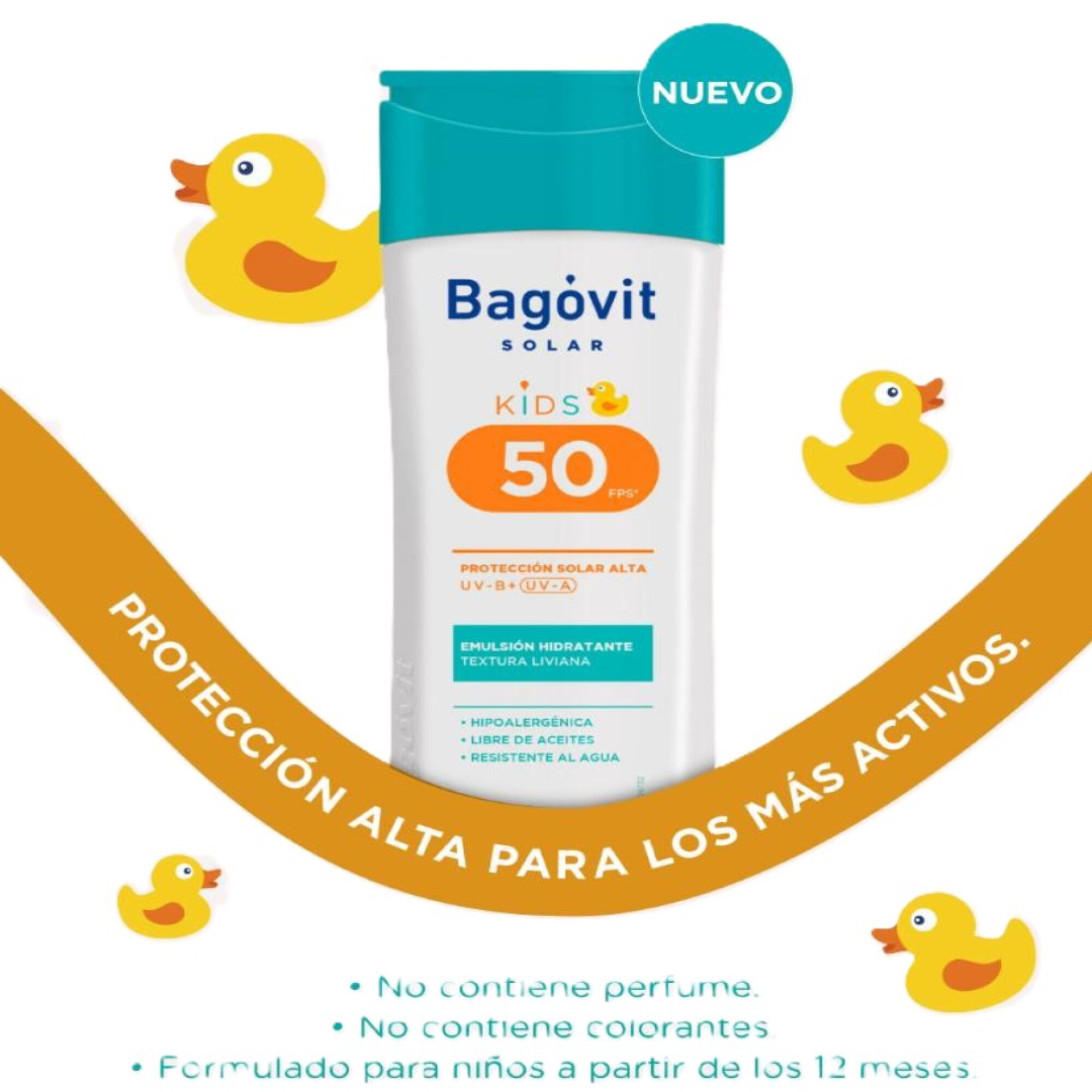 Protector Solar Niños Emulsión FPS 50 – Bagóvit — Matías González