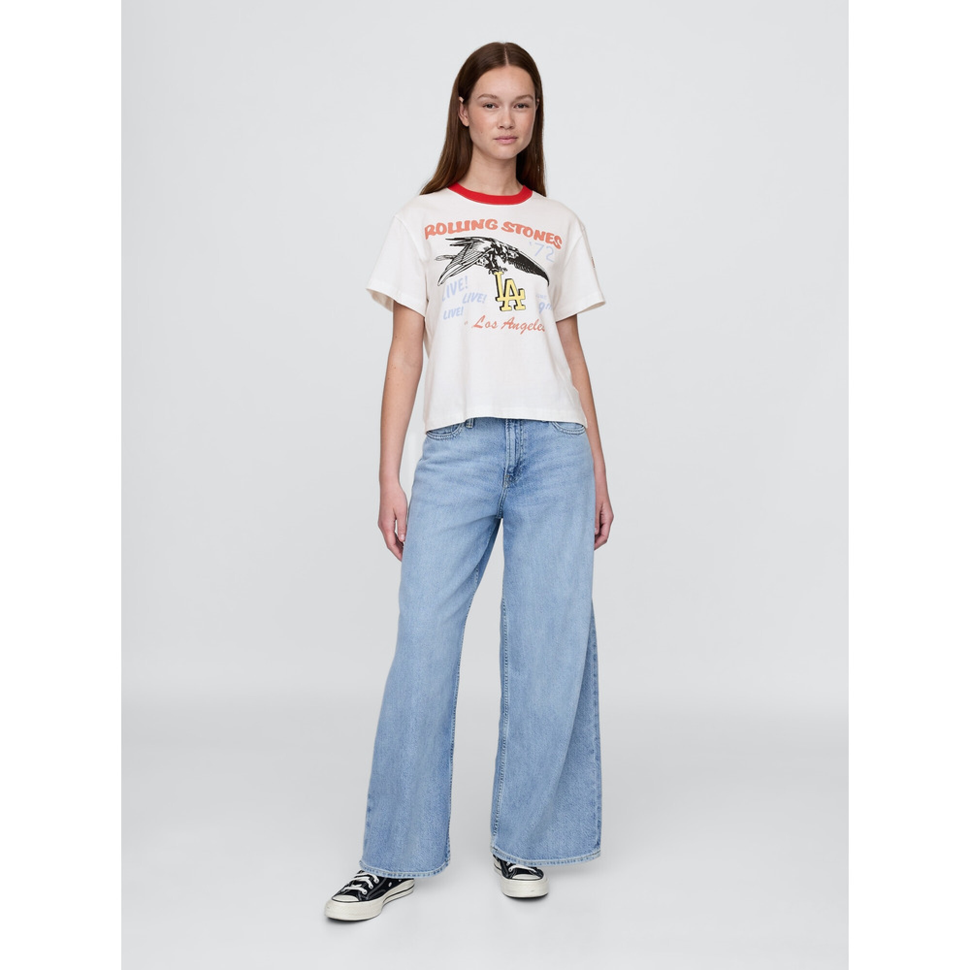 GRAPHICS 3PL - SS EDITOR TEE ROLLING STONES - NEW OFF WHITE V2 — Sallustro