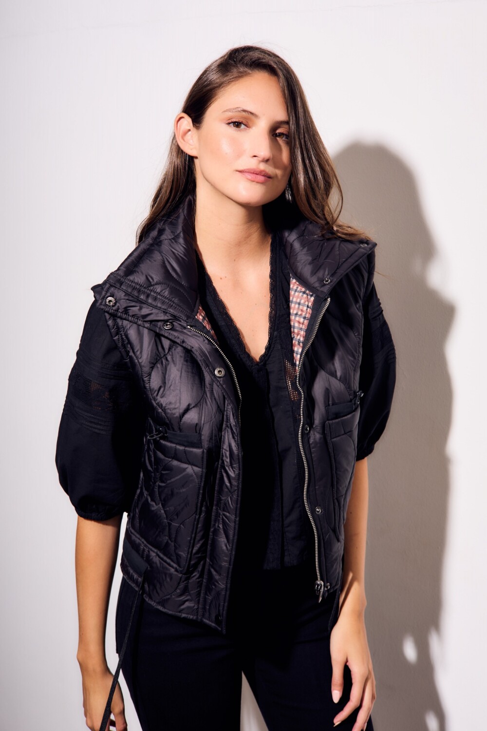 Chaleco Reversible - Negro — Lemon