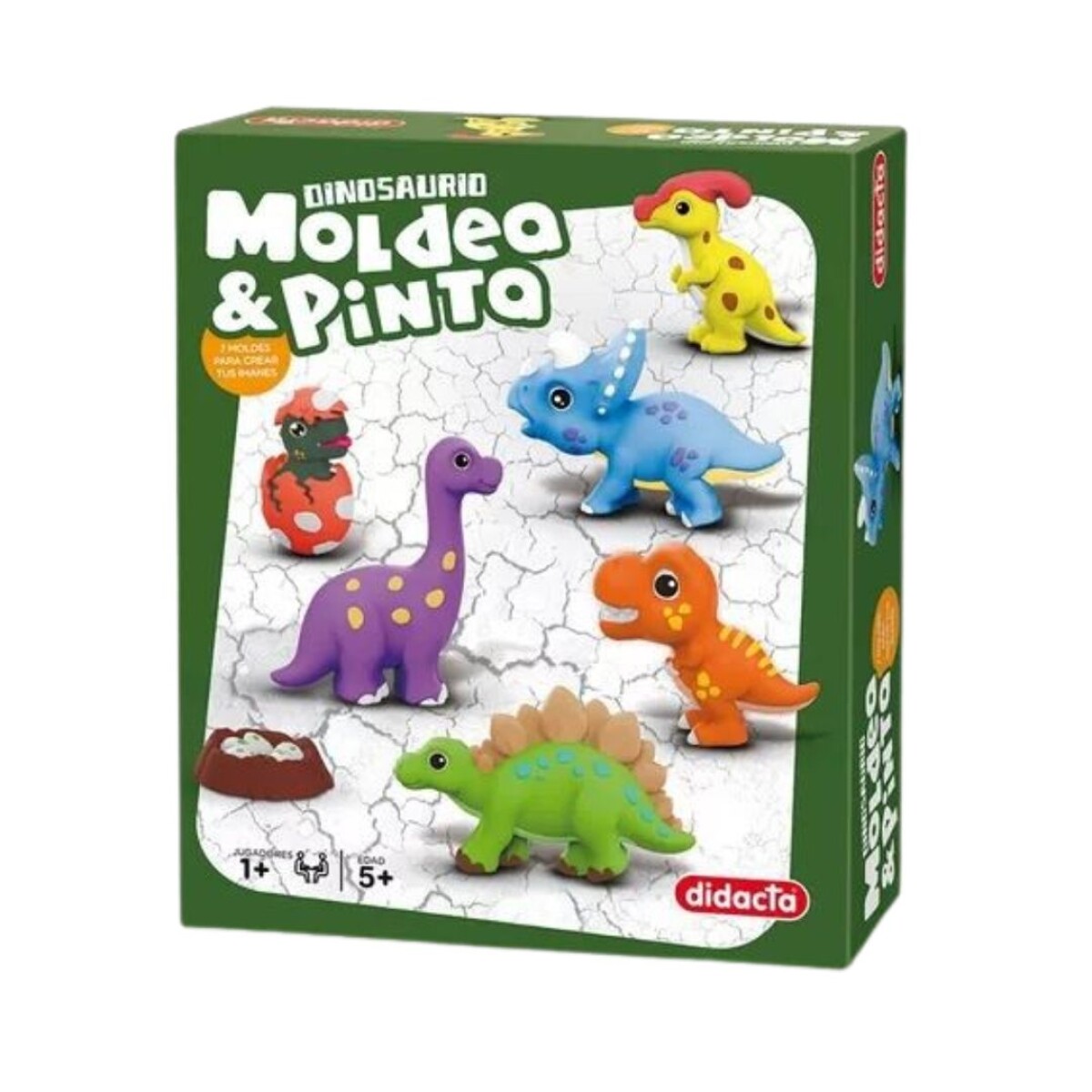 MOLDEA Y PINTA DINOSAURIOS — El Clon