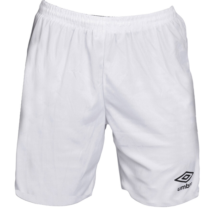 Short de Hombre Umbro Basico Futbol - Blanco — Stadium Sport