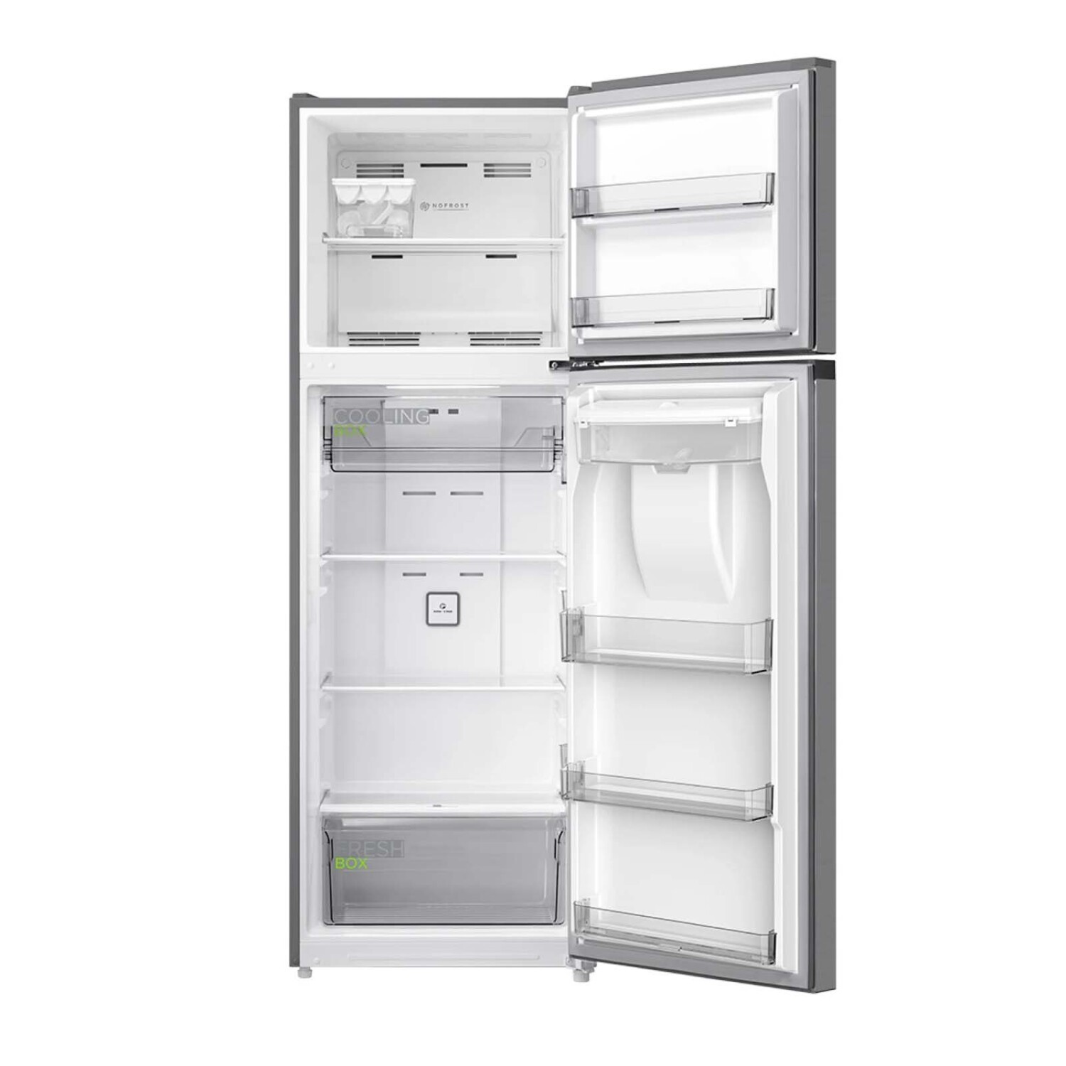 Heladera Inverter 368-litros Gris Midea Mdrt489mtr46winv — Divino