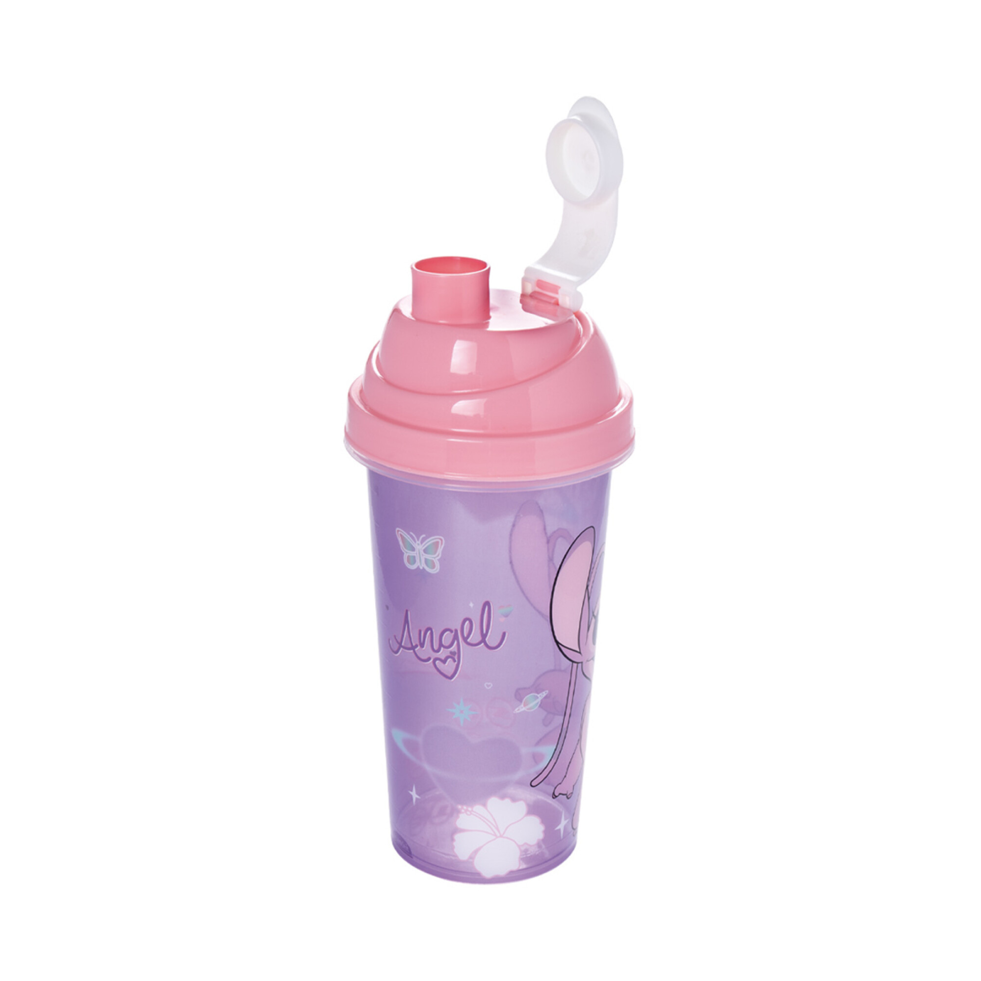 Vaso Plástico Milk Shake Angel Stitch 580 ml — Cartoons