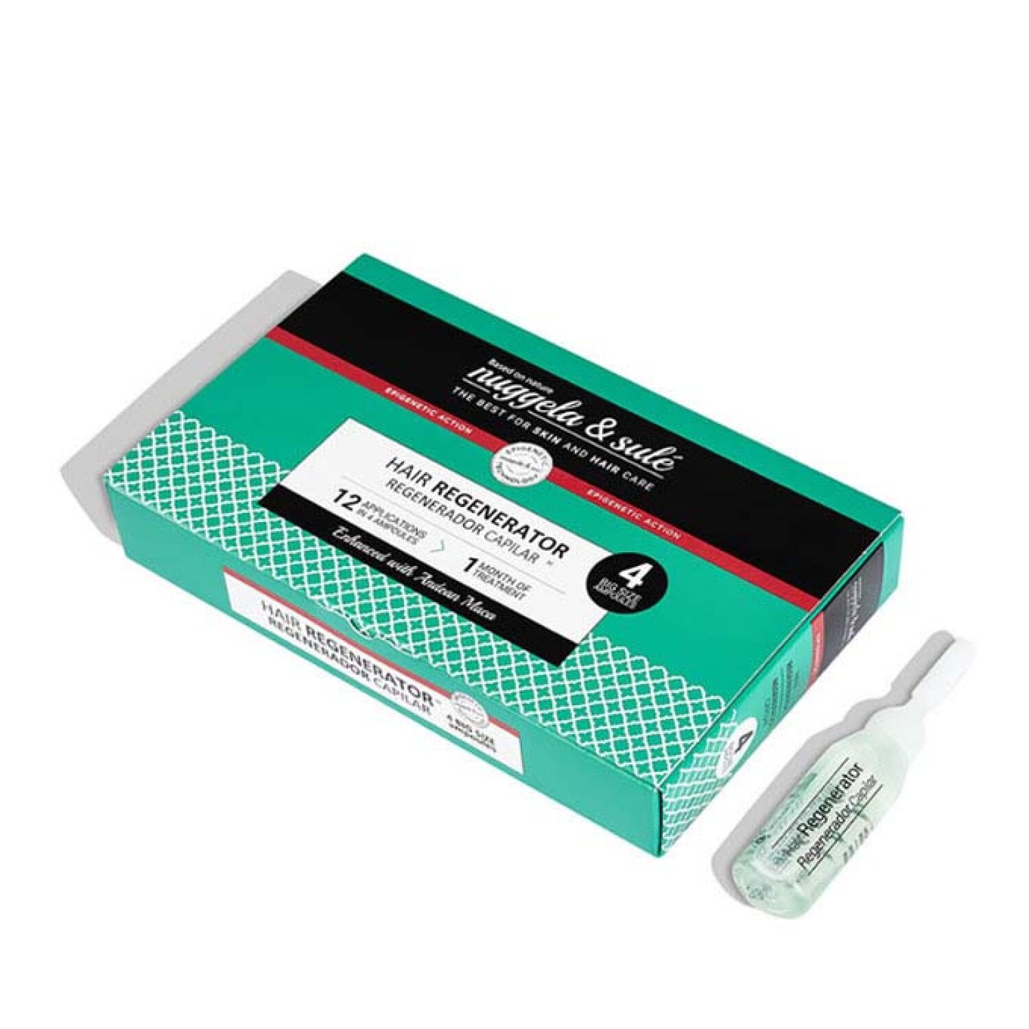 Ampolla Regeneradora Capilar Pack 4 Un — San Roque