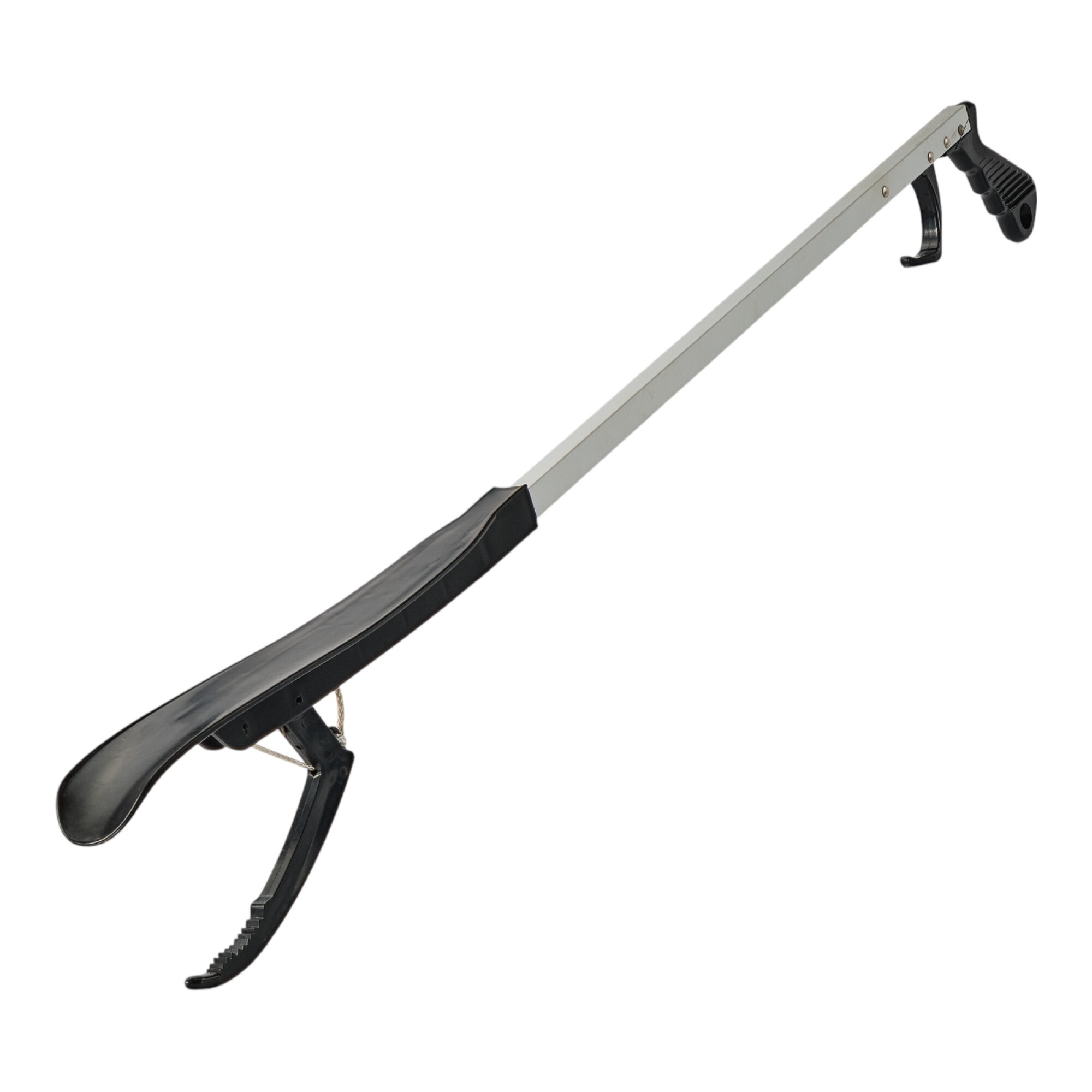 Pinza Gancho Brazo extensible agarra zapatos calzador — Casa practica