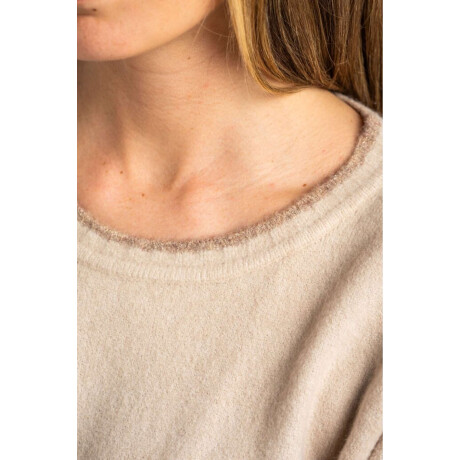 Sweater Rayado - Mocha — Tienda Soy Santander