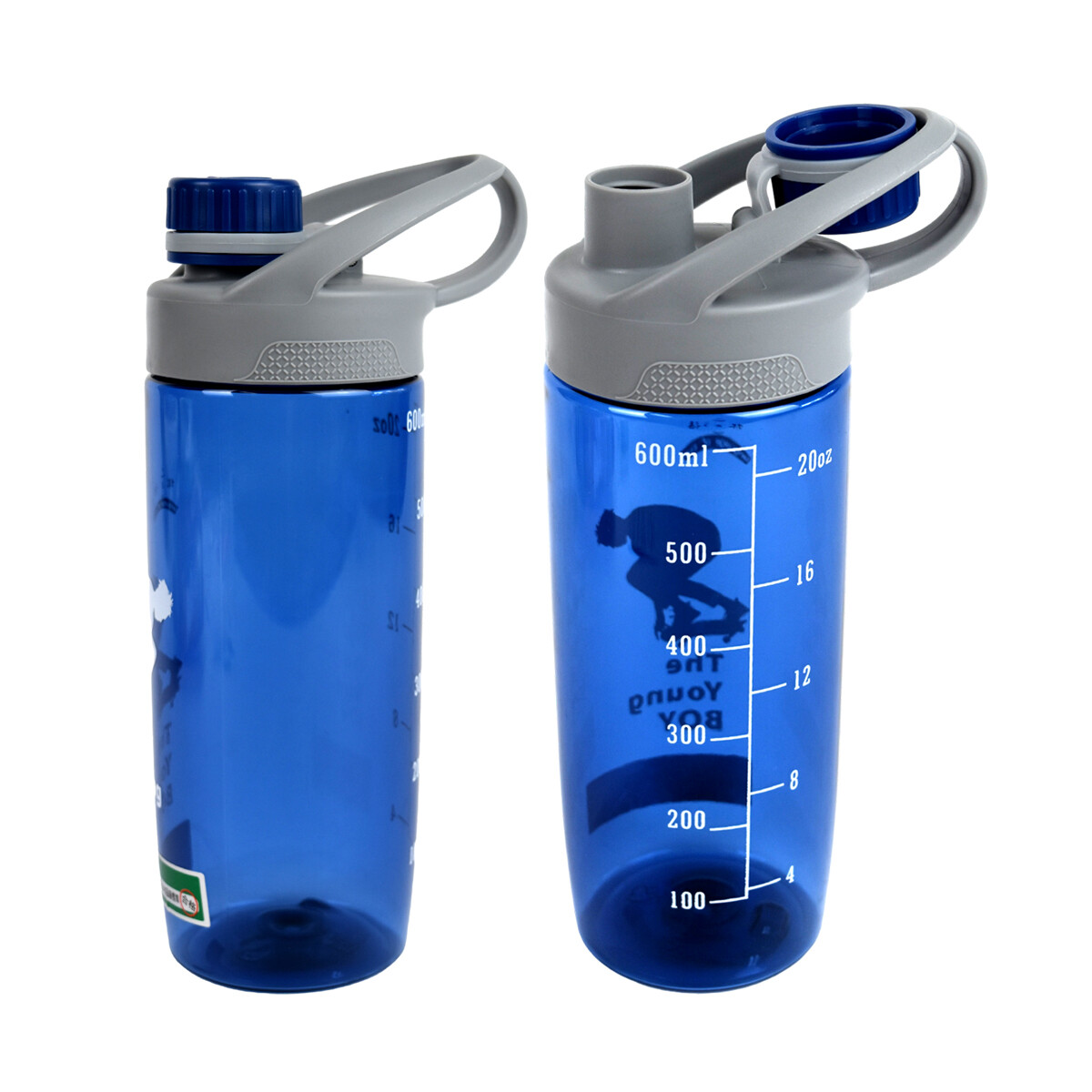 CANTIMPLORA PLASTICO 4 COLORES 650ML — El Clon