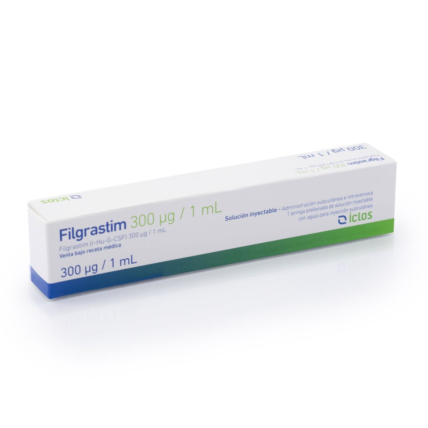 FILGRASTIM 300 MCG ICLOS AMP. X 1 ML. — Farmacenter