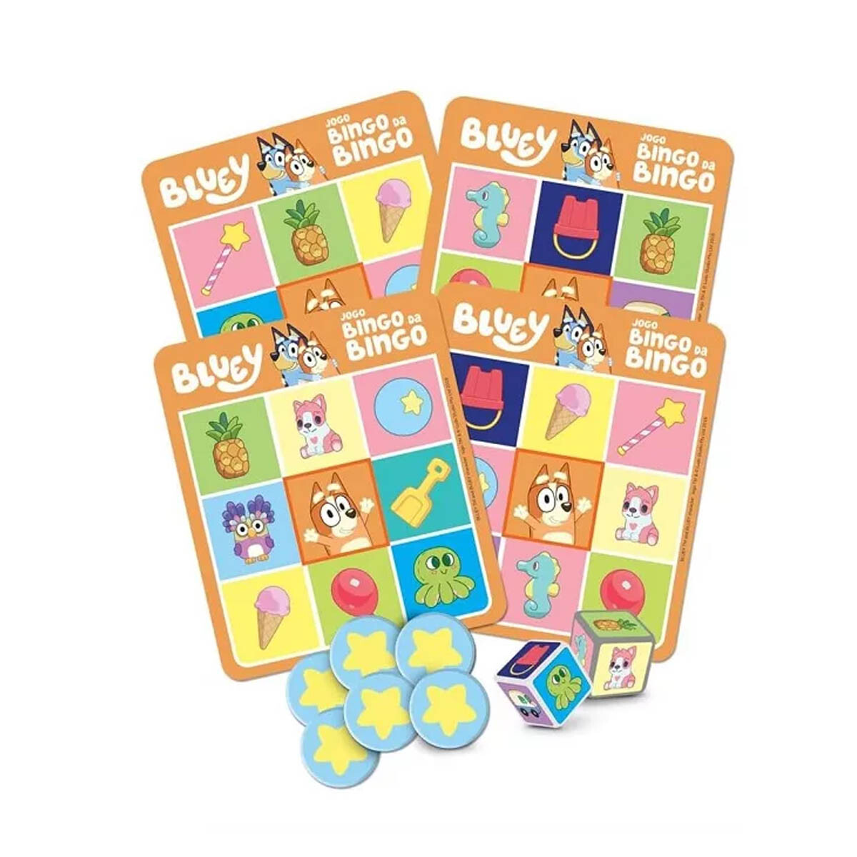 Juego de bingo de Bingo Bluey — Los Reyes Magos