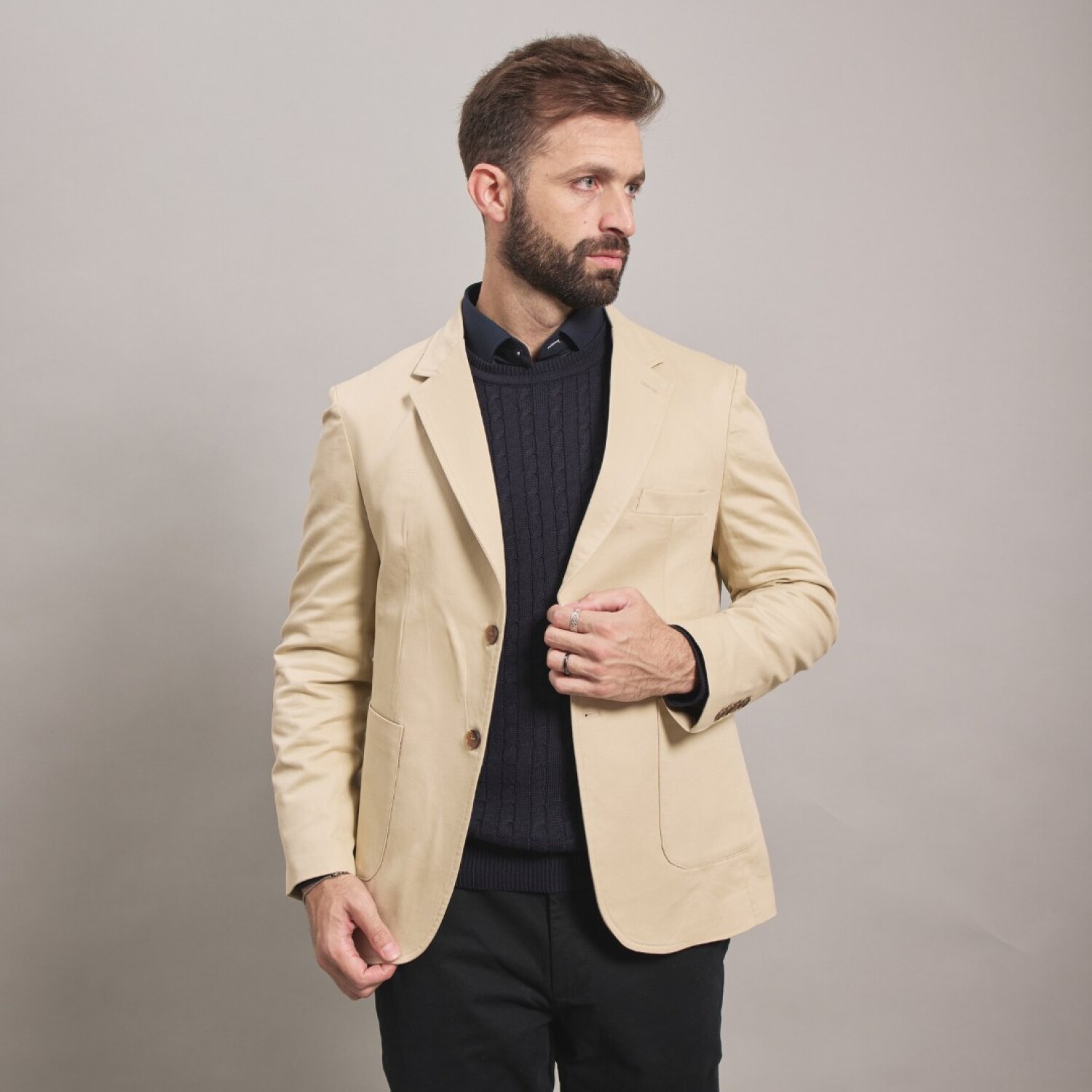 SACO GABARDINA - ARENA — Ganbaru