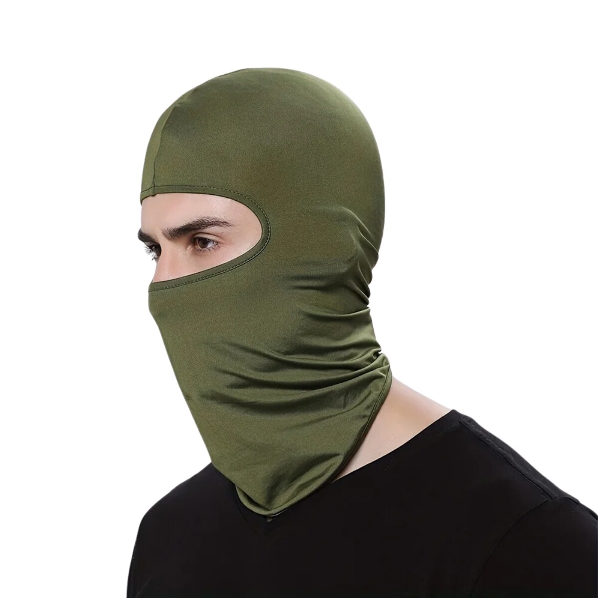 Balaclava pasamontañas - Verde — Aventureros