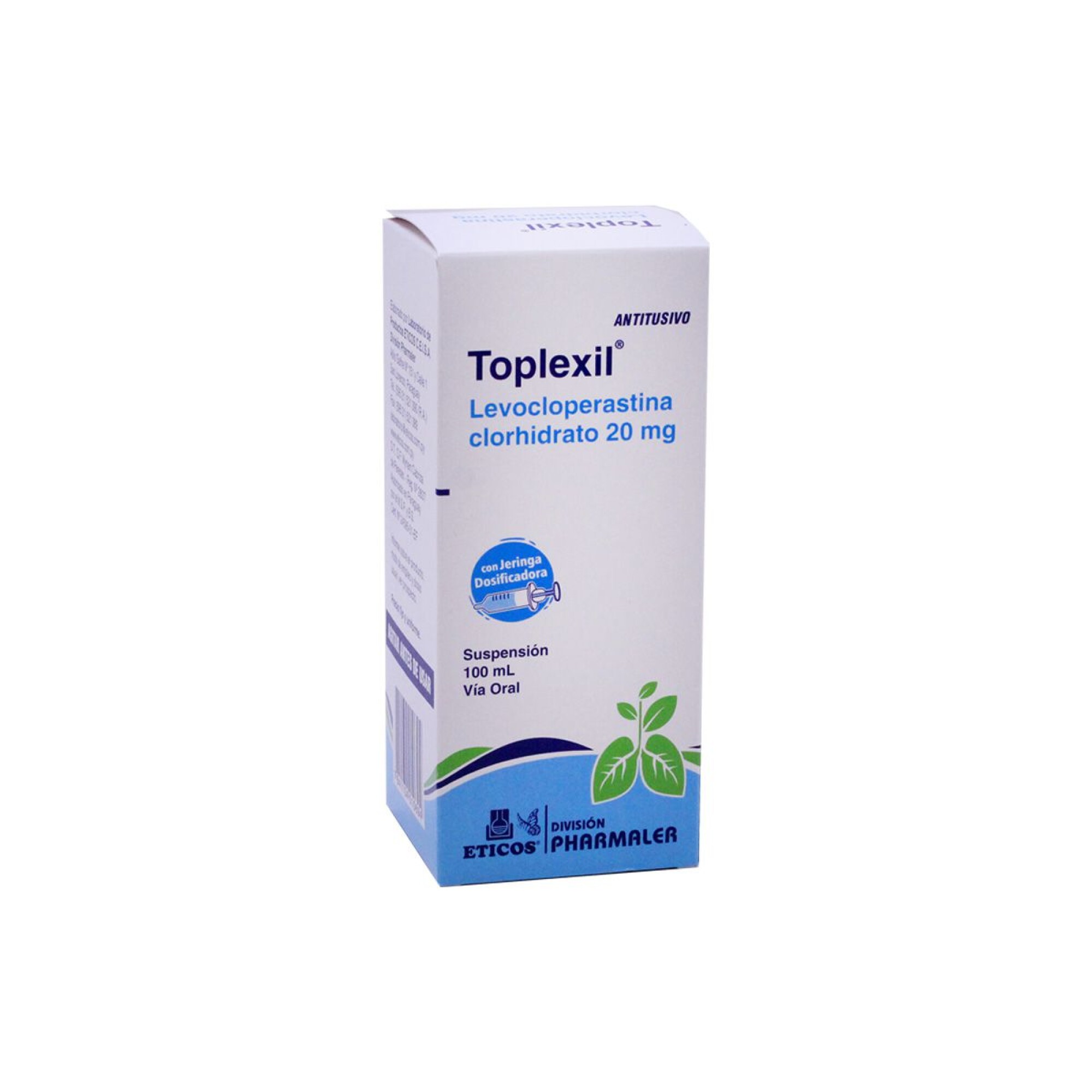 TOPLEXIL SUSP. FR. X 100 ML. — Farmacenter