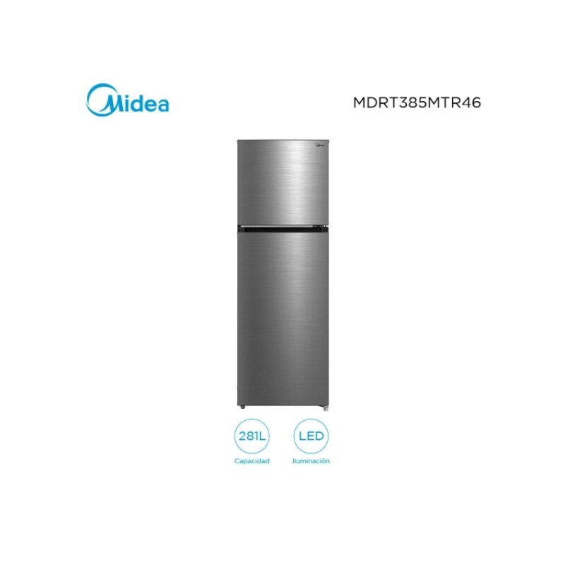 Heladera Midea 385 Inox Frio Seco No Inverter Oferta — Albanes