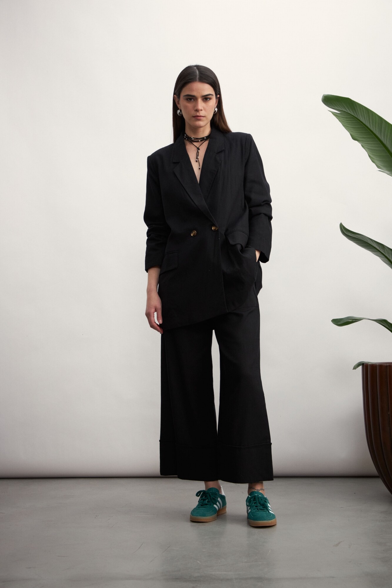 Blazer Beatriz - Negro — Mix UP