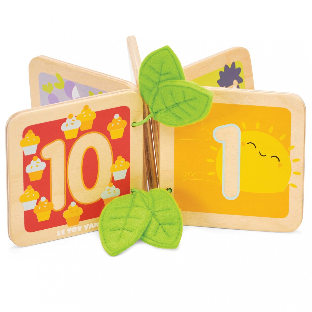Libro madera contar del 1 al 10 — miKangaroo