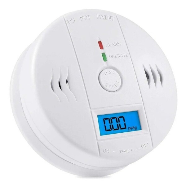 Detector De Humo Monóxido De Carbono Co Con Alarma 85db — Atrix