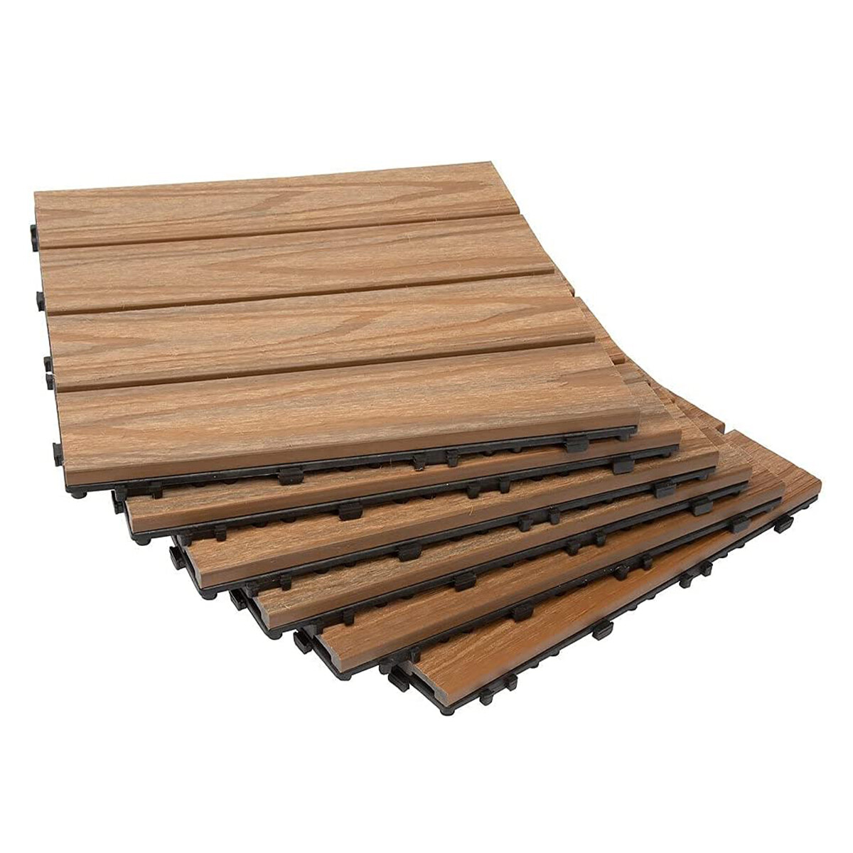 Deck Simil Madera Para Exterior en WPC Teak — Prodeco