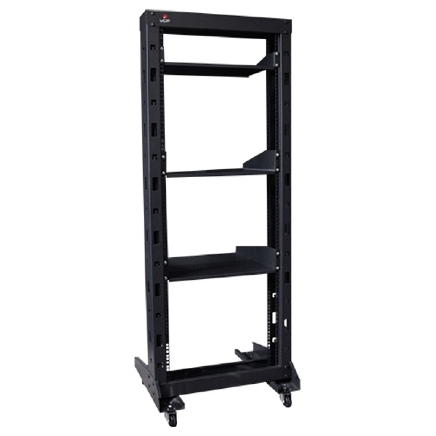 RACK ABIERTO DE PISO 42U 2 PARANTES — Luminotecnia
